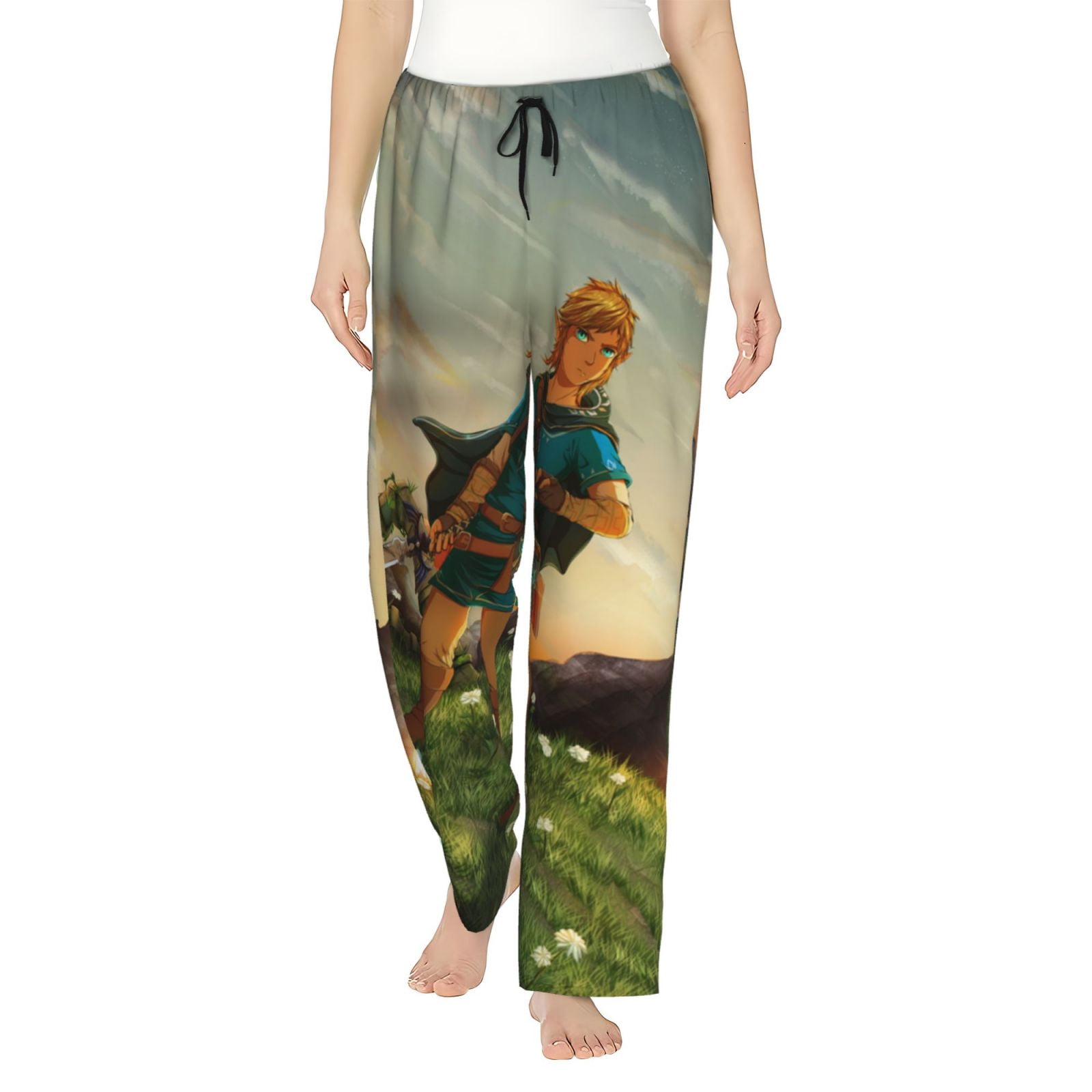 The Legend Of Zelda Breath of the Wild Women's Pajama Pants Lounge ...