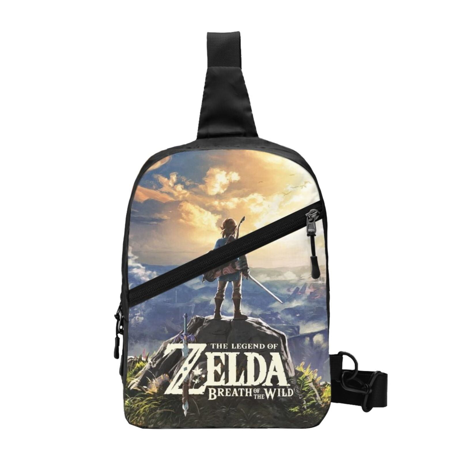 The Legend Of Zelda Chest Bag Multi-Pocket Sports Waist Pack Foldable ...