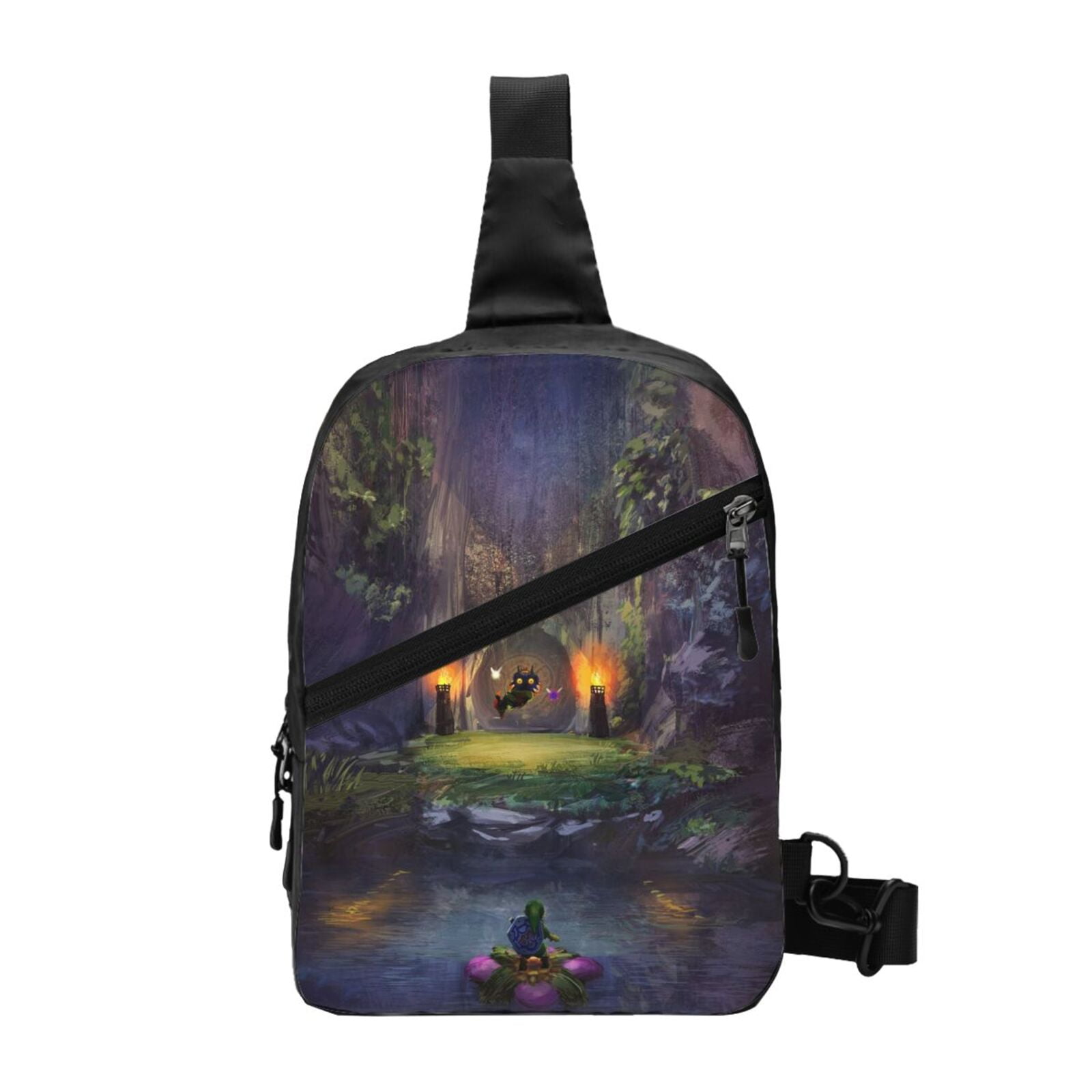The Legend Of Zelda Chest Bag Multi-Pocket Sports Waist Pack Foldable ...