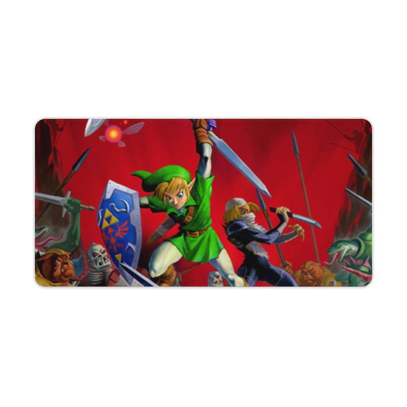 The Legend Of Zelda Game Mouse Pad No-sliped Large Mousepad Extended ...
