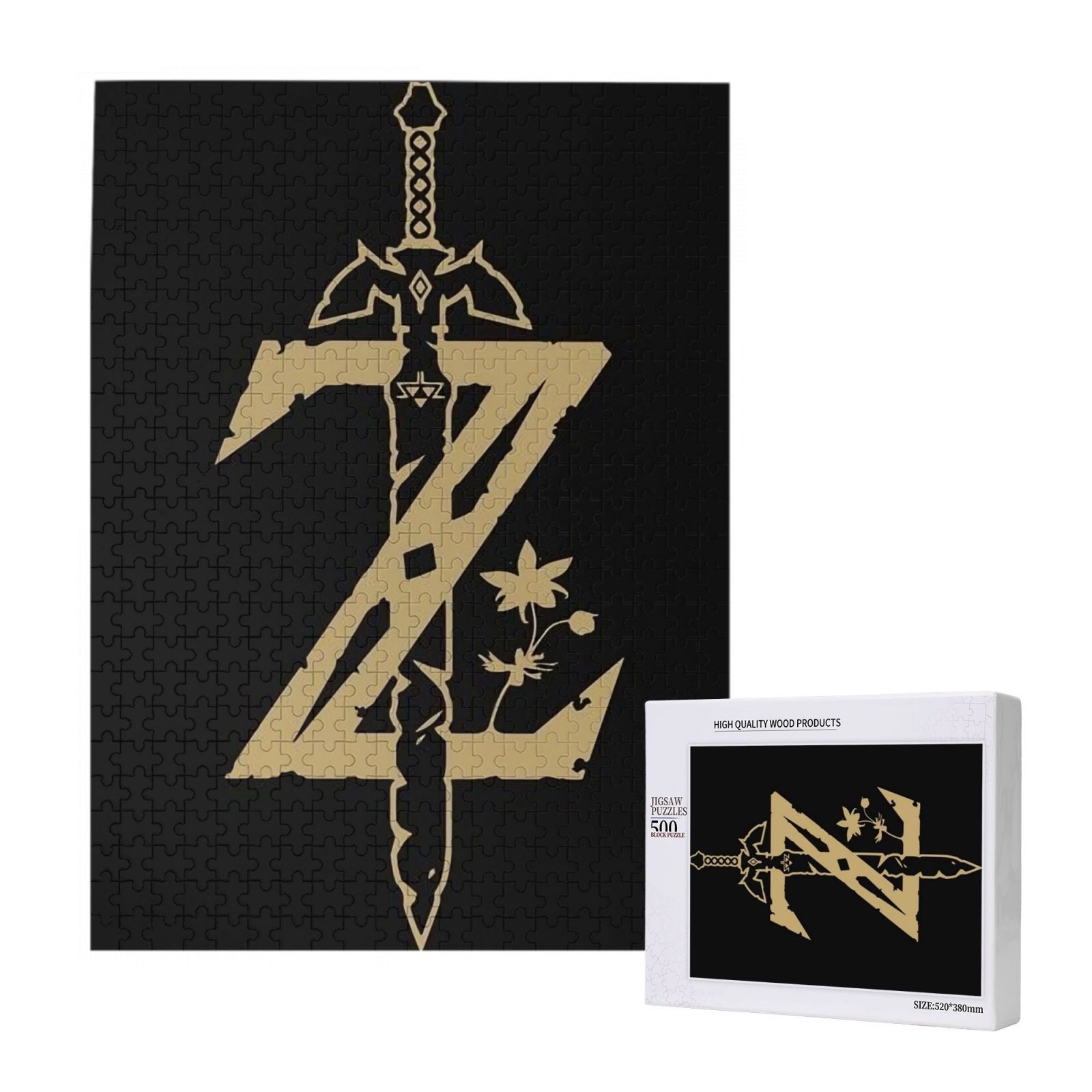 The Legend Of Zelda Jigsaw Puzzle 300 500 1000 Piece Colorful Puzzles ...