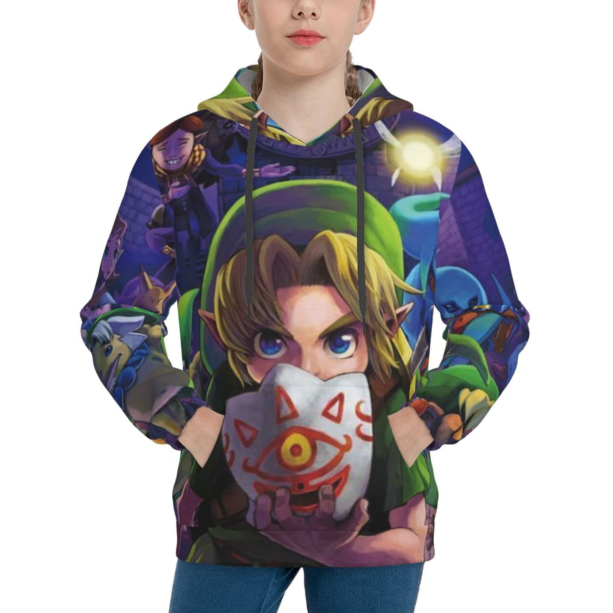 The Legend Of Zelda Kids' Hoodie 3d Print Sweatshirt Soft Pullover ...