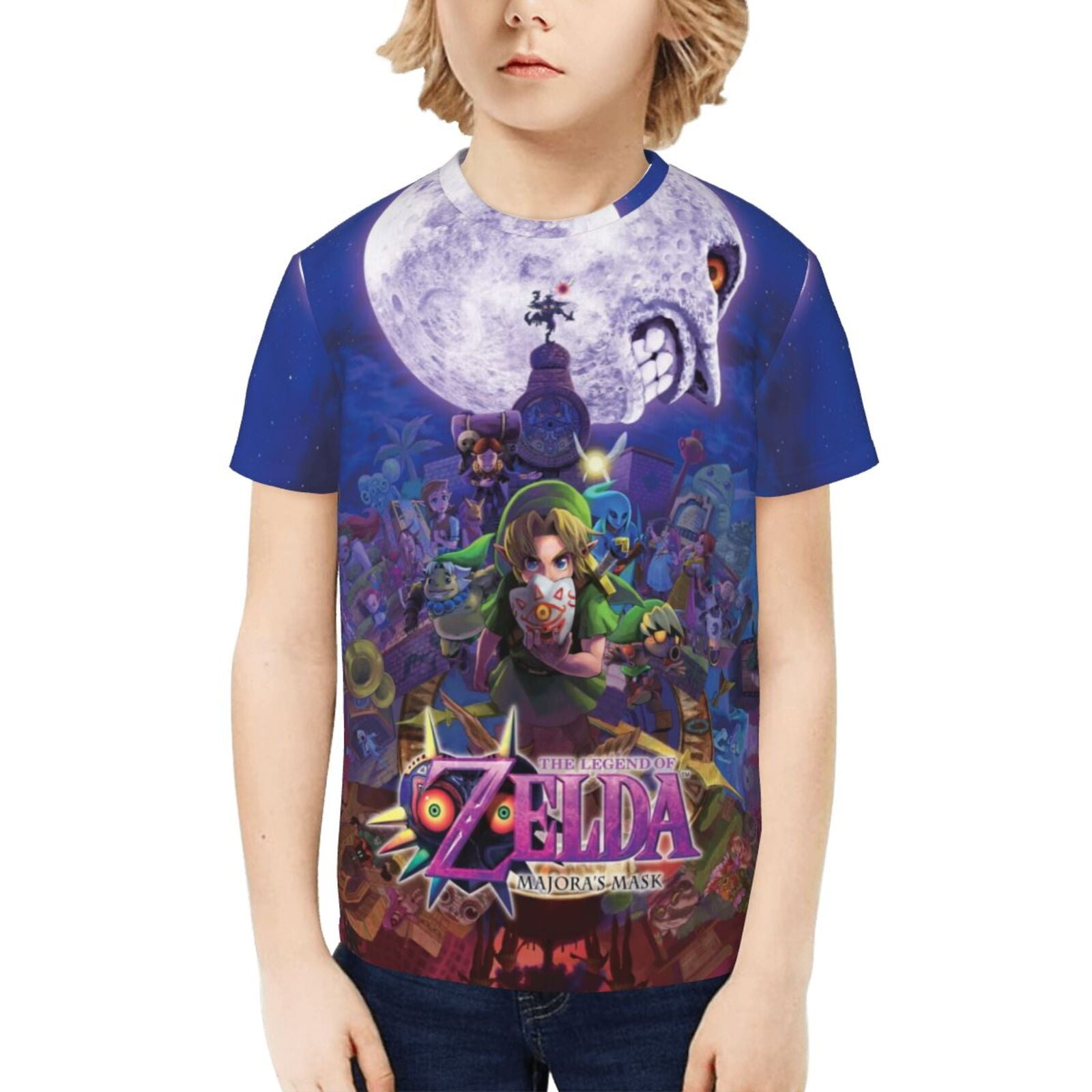 The Legend Of Zelda Kids T-Shirt 3d Printed Graphic T-Shirts Boys And ...