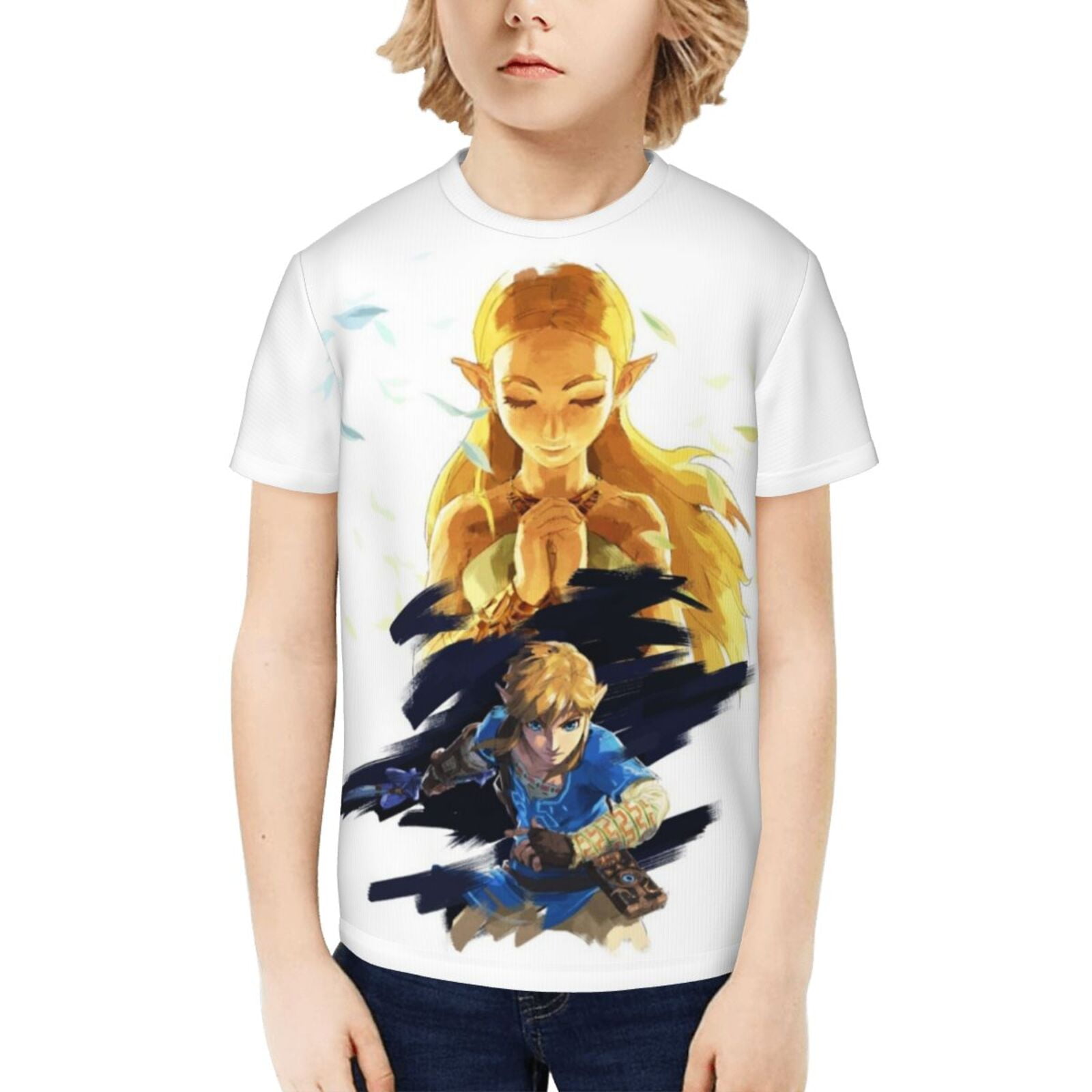 The Legend Of Zelda Kids T-Shirt 3d Printed Graphic T-Shirts Boys And ...