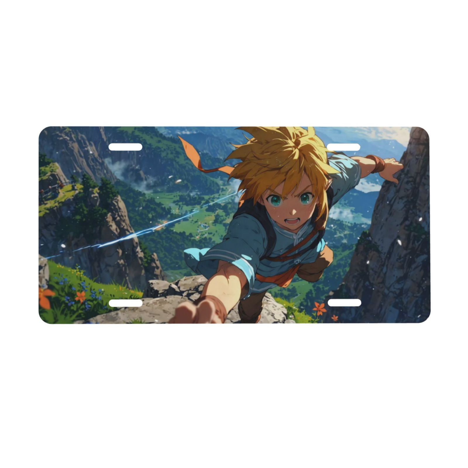 The Legend Of Zelda License Plate, Car Front License Plates With 4 ...