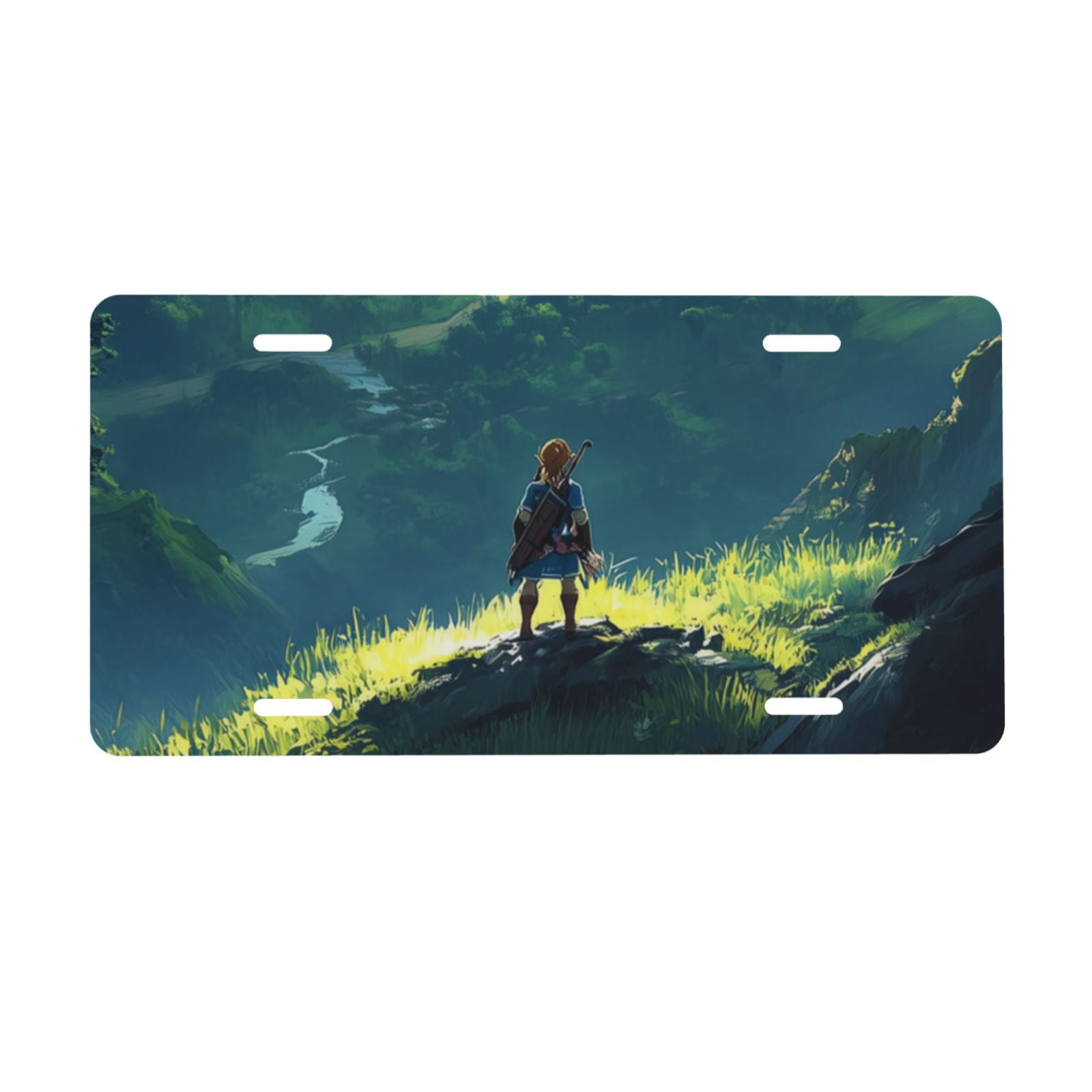 The Legend Of Zelda License Plate, Car Front License Plates With 4 ...