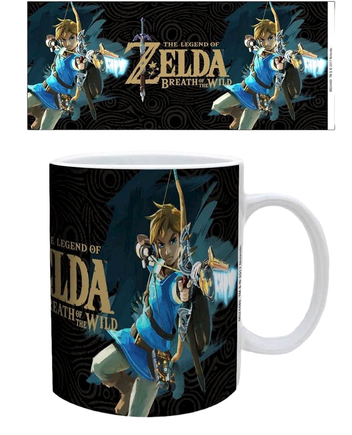 The Legend Of Zelda Link Breath Of The Wild 11oz Coffee Mug - Walmart.com