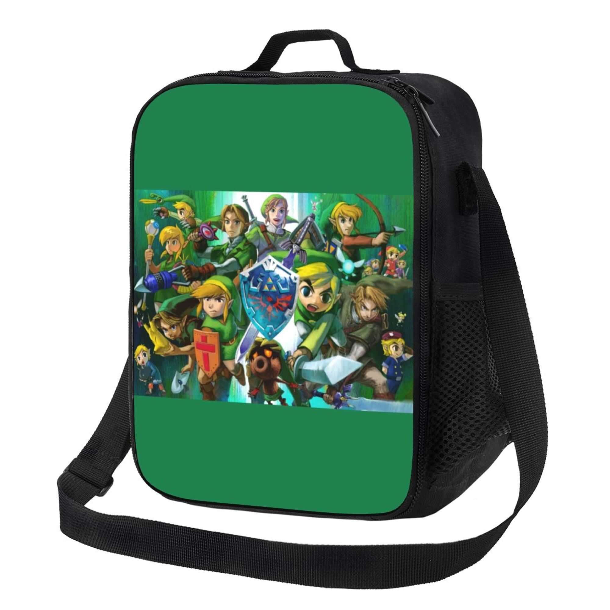 The Legend Of Zelda Lunch Bag Lunch Box Lightweight Durable Lunch Tote ...