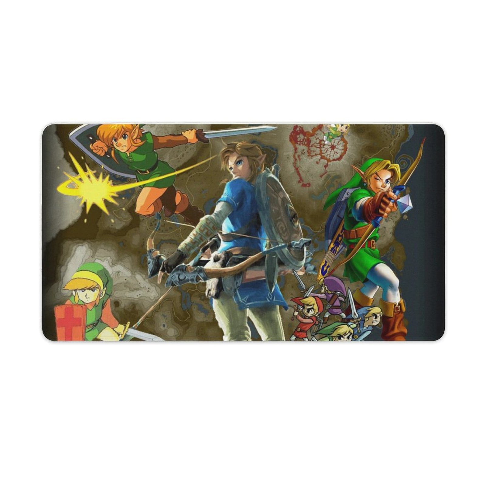 The Legend Of Zelda Mouse Pad No-sliped Large Mousepad Extended Gaming ...