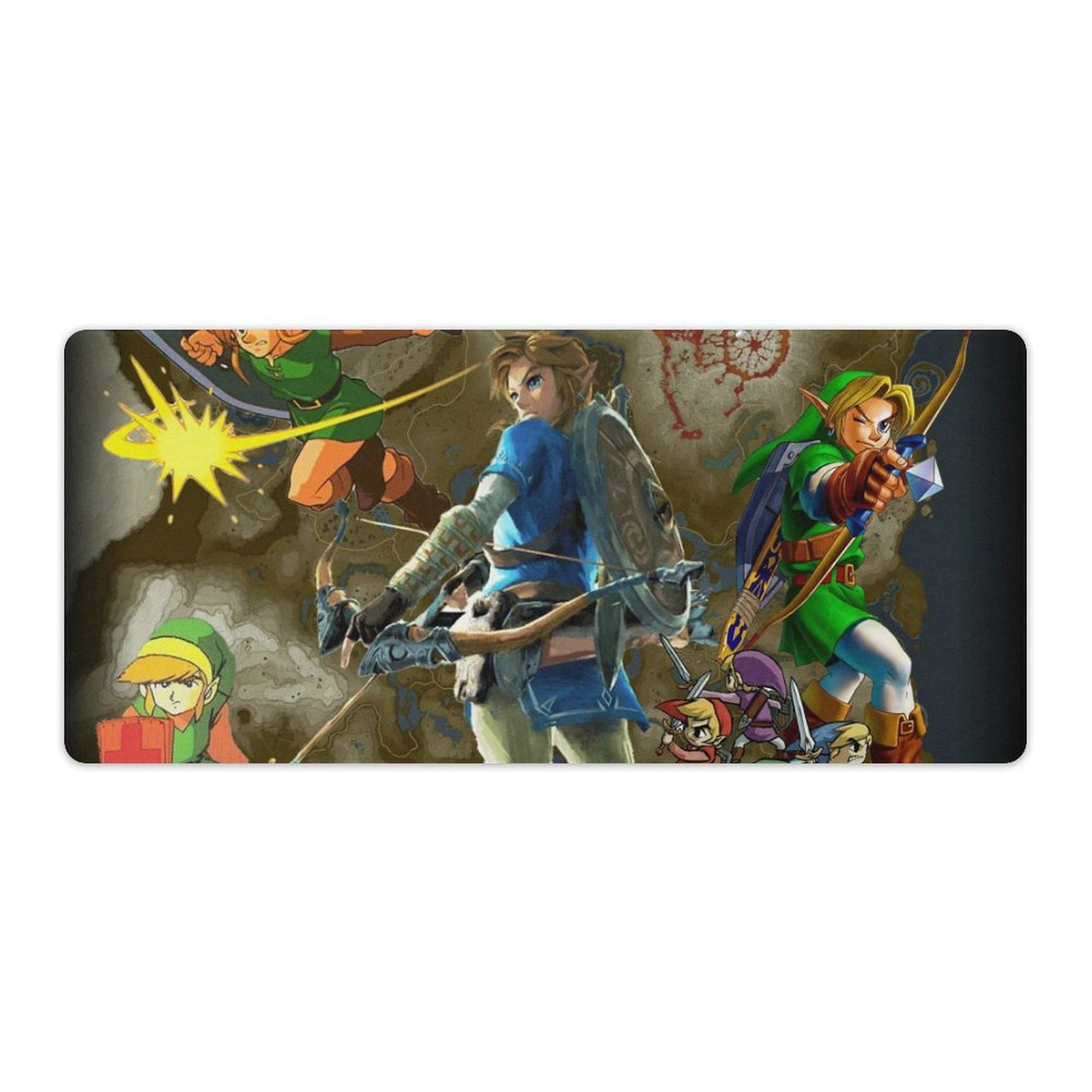 The Legend Of Zelda Mouse Pad No-sliped Large Mousepad Extended Gaming ...