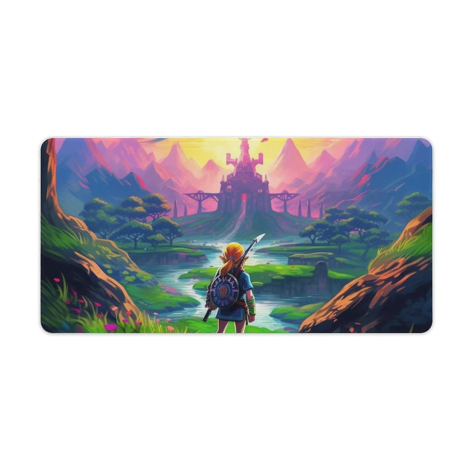 The Legend Of Zelda Mouse Pad No-sliped Large Mousepad Extended Gaming ...