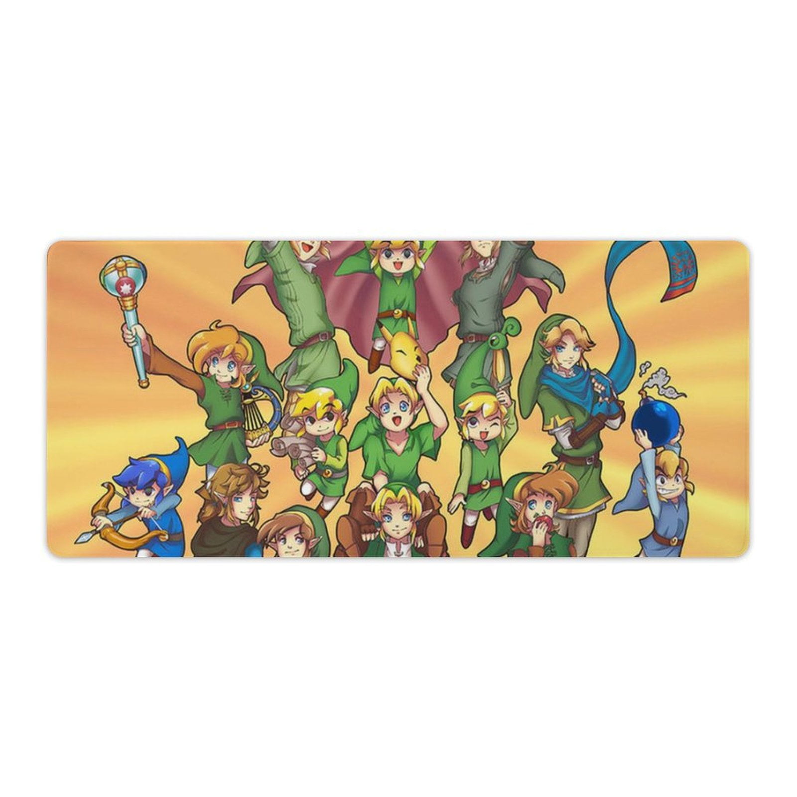The Legend Of Zelda Mouse Pad No-sliped Large Mousepad Extended Gaming ...