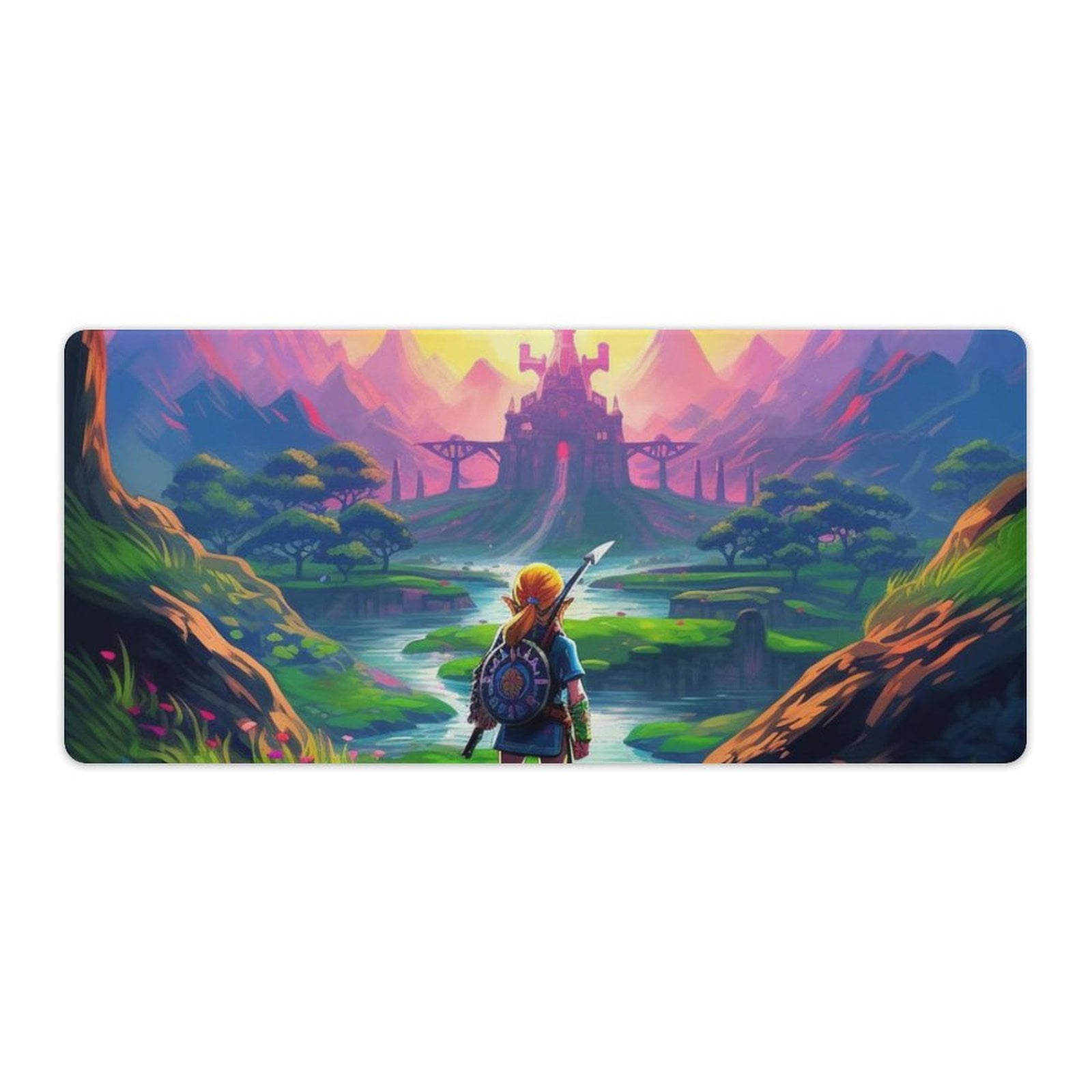 The Legend Of Zelda Mouse Pad No-sliped Large Mousepad Extended Gaming ...