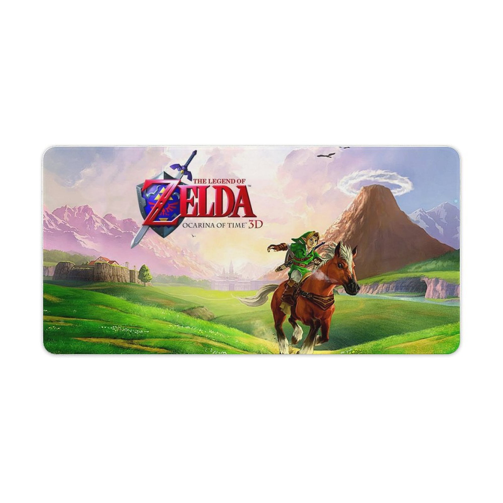 The Legend Of Zelda Ocarina Mouse Pad No-sliped Large Mousepad Extended ...