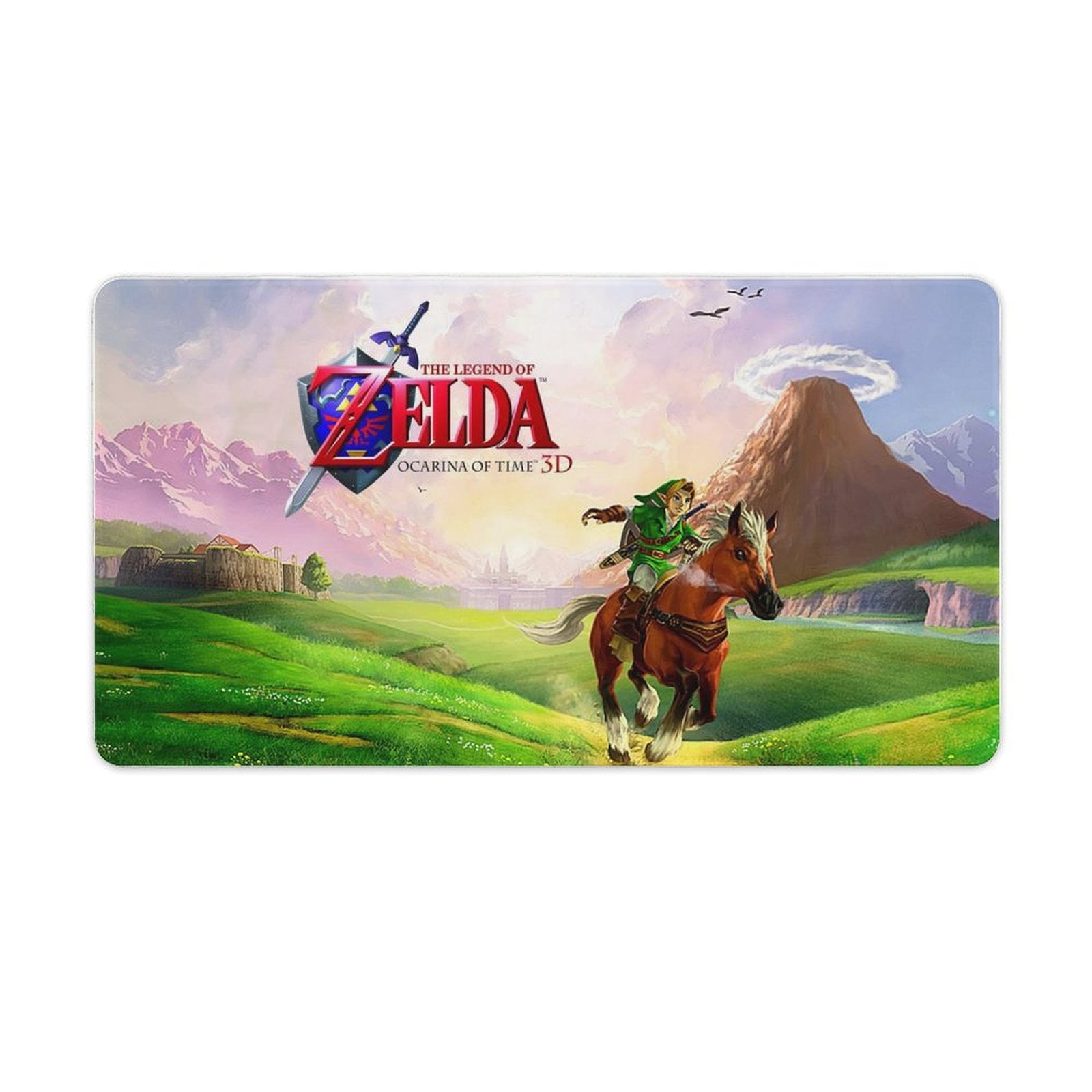 The Legend Of Zelda Ocarina Mouse Pad No-sliped Large Mousepad Extended ...