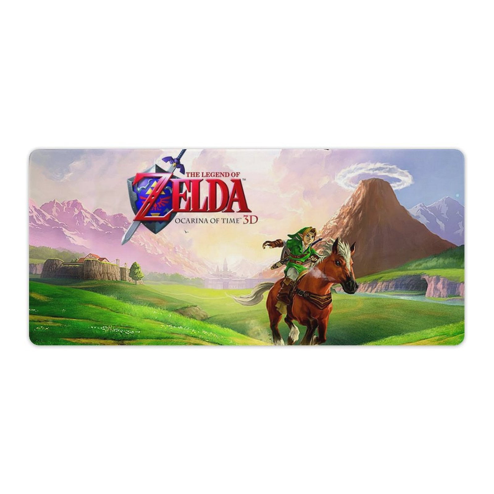 The Legend Of Zelda Ocarina Mouse Pad No-sliped Large Mousepad Extended ...