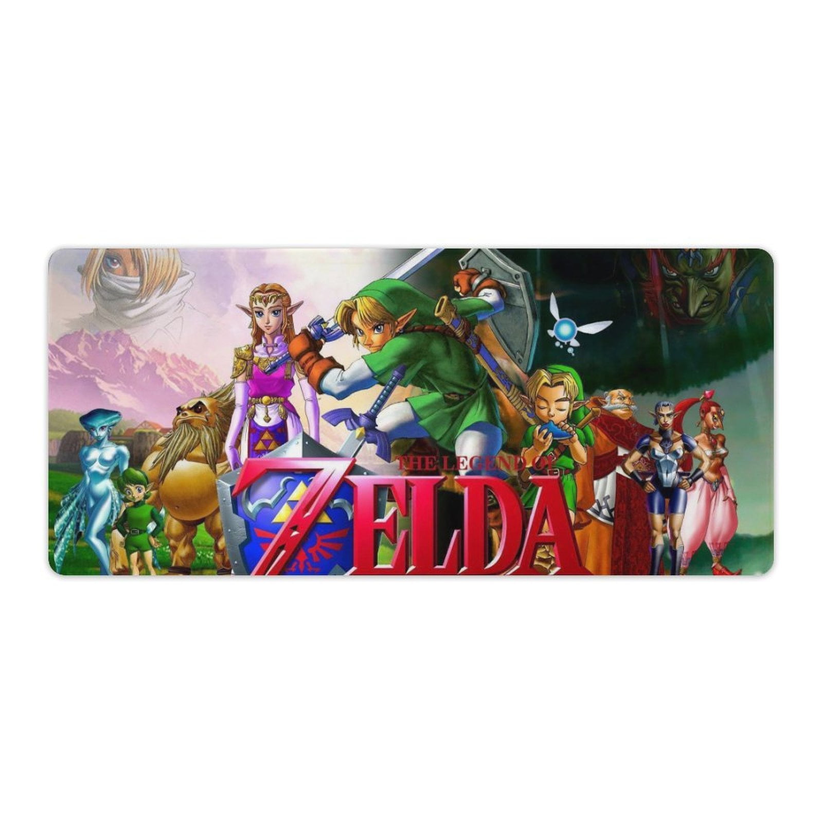 The Legend Of Zelda Ocarina Of Time Mouse Pad No-sliped Large Mousepad ...