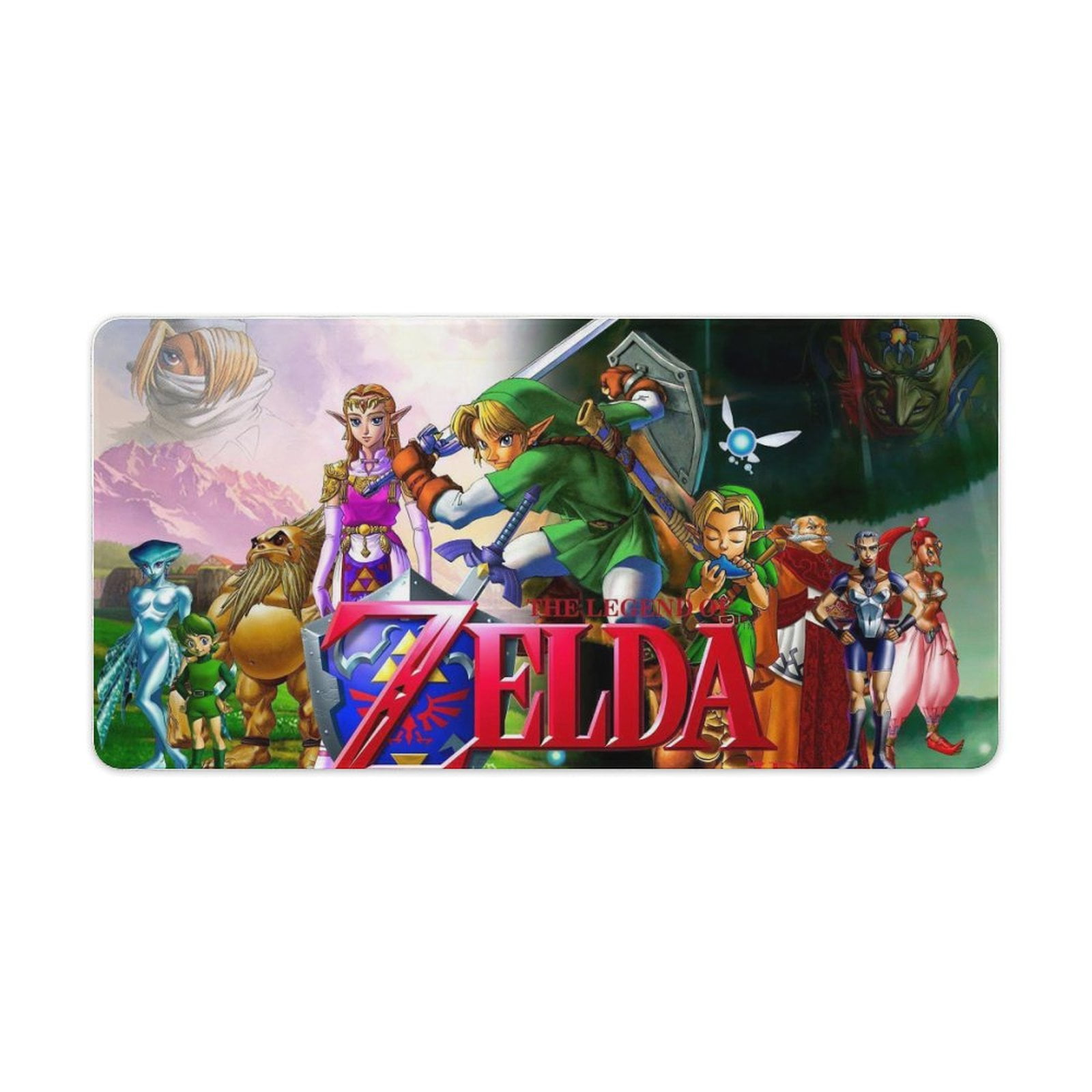 The Legend Of Zelda Ocarina Of Time Mouse Pad No-sliped Large Mousepad ...