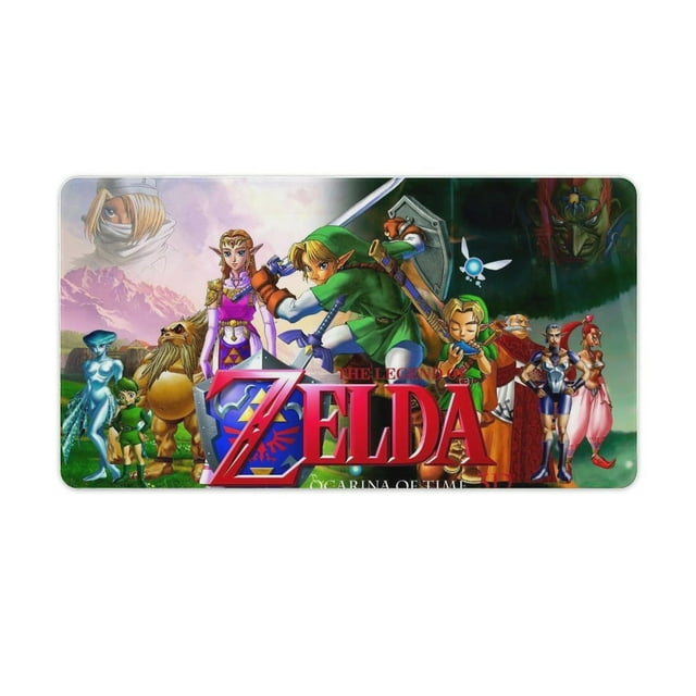 The Legend Of Zelda Ocarina Of Time Mouse Pad No-sliped Large Mousepad ...