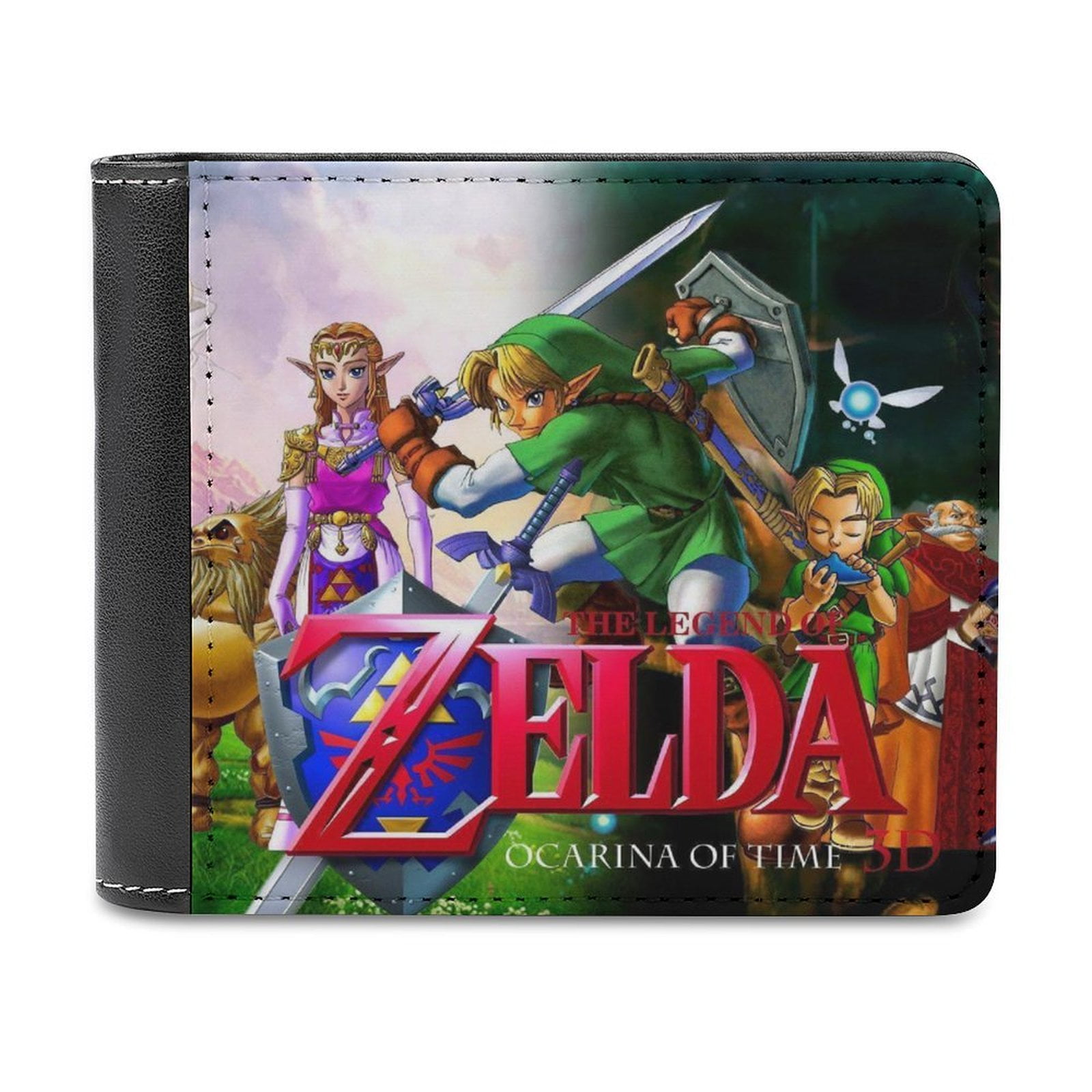 The Legend Of Zelda Ocarina Of Time PU Leather Wallet With Card Slots ...