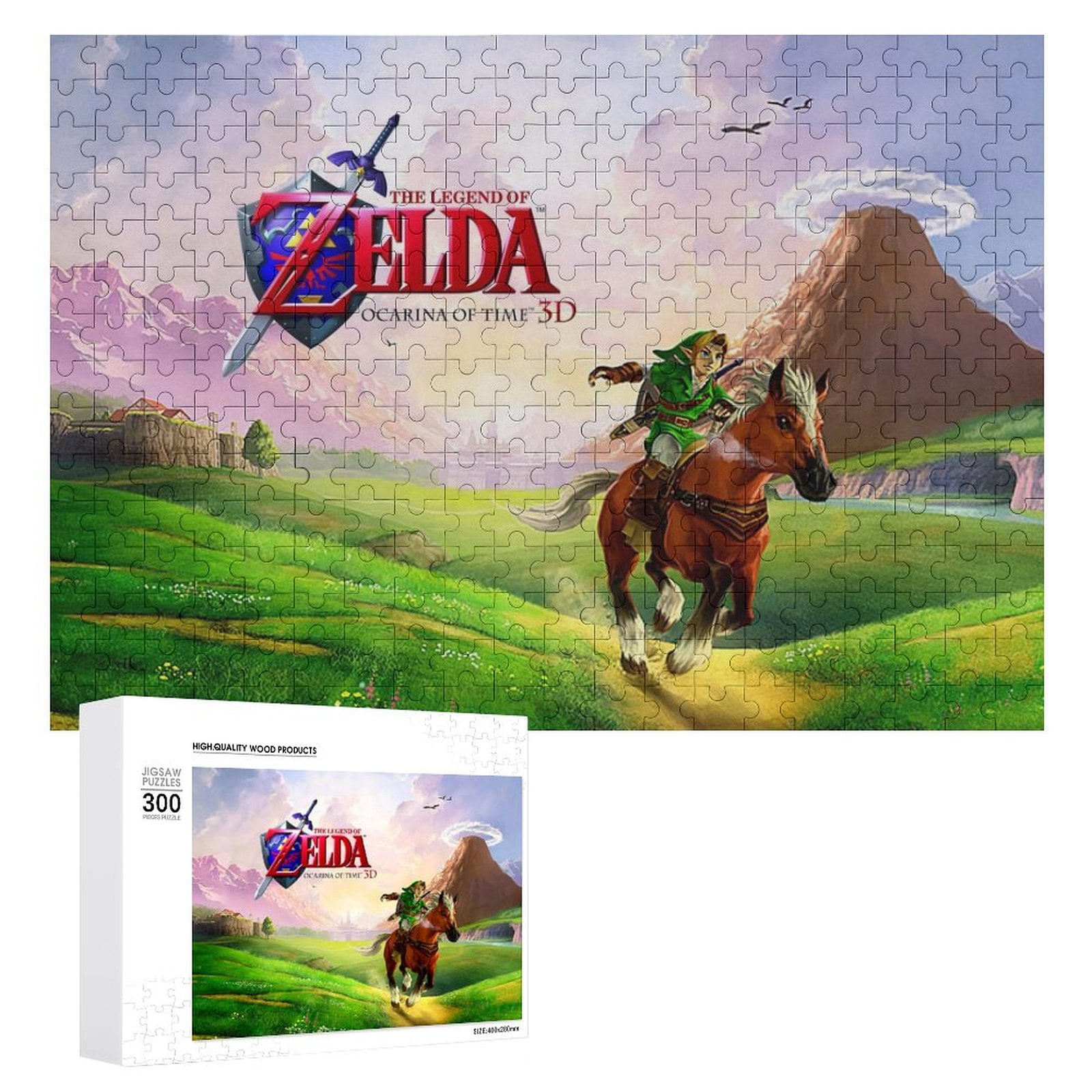 The Legend Of Zelda Ocarina Wooden Jigsaw Puzzles Accessories ...