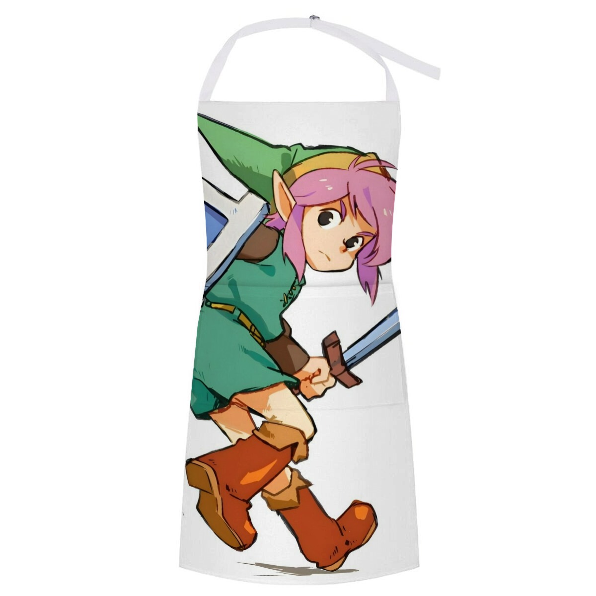 The Legend Of Zelda Pattern Apron Fashionable And Durable The Focus Of ...