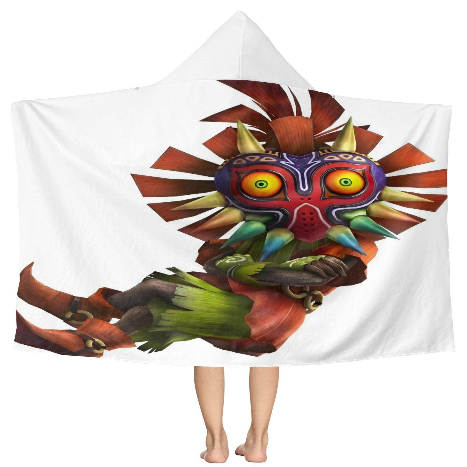 The Legend Of Zelda Pattern Beach Poncho - Microfiber - Towel - Kids ...