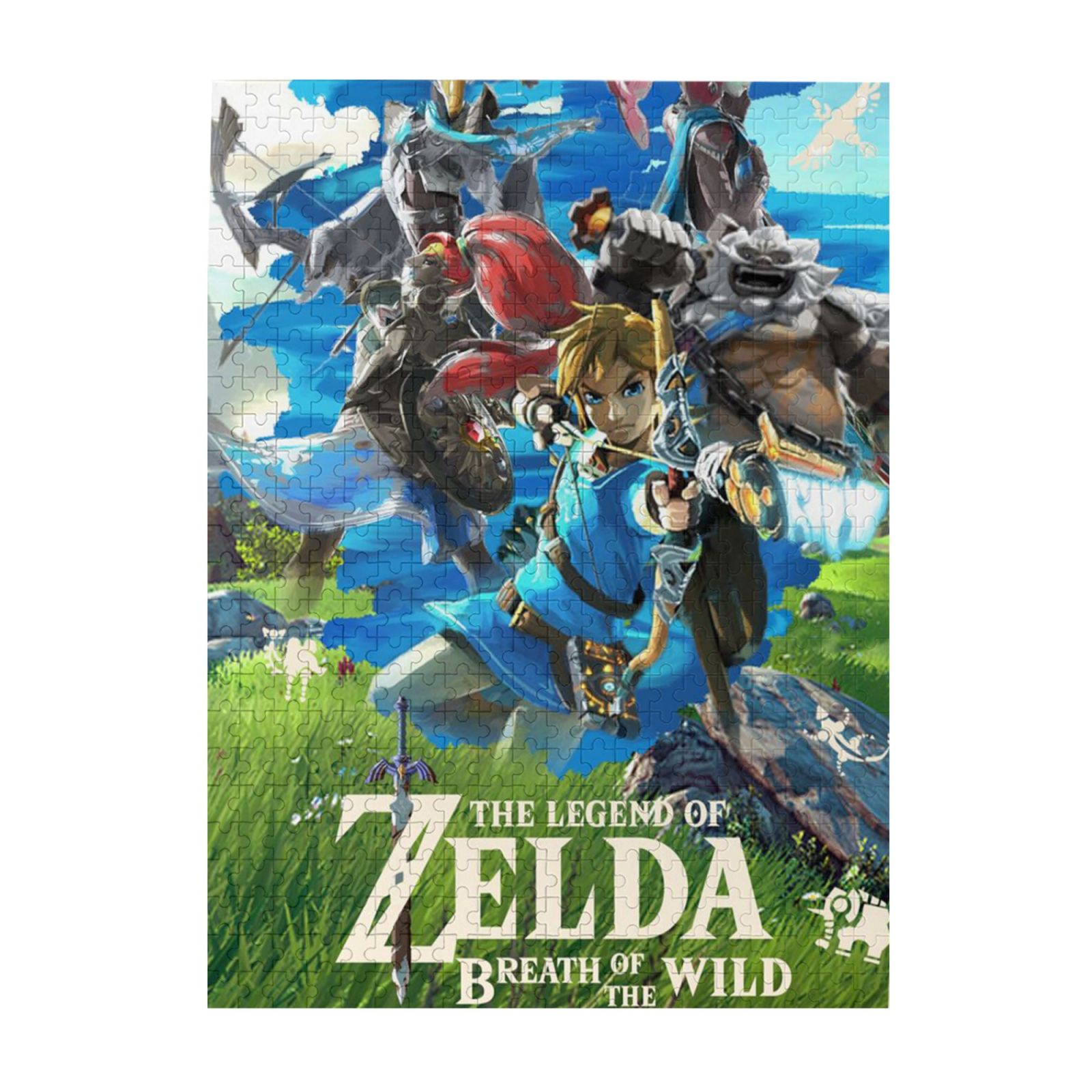 The Legend Of Zelda Picture Puzzle 500pcs Wooden Puzzle Artwork Jigsaw ...
