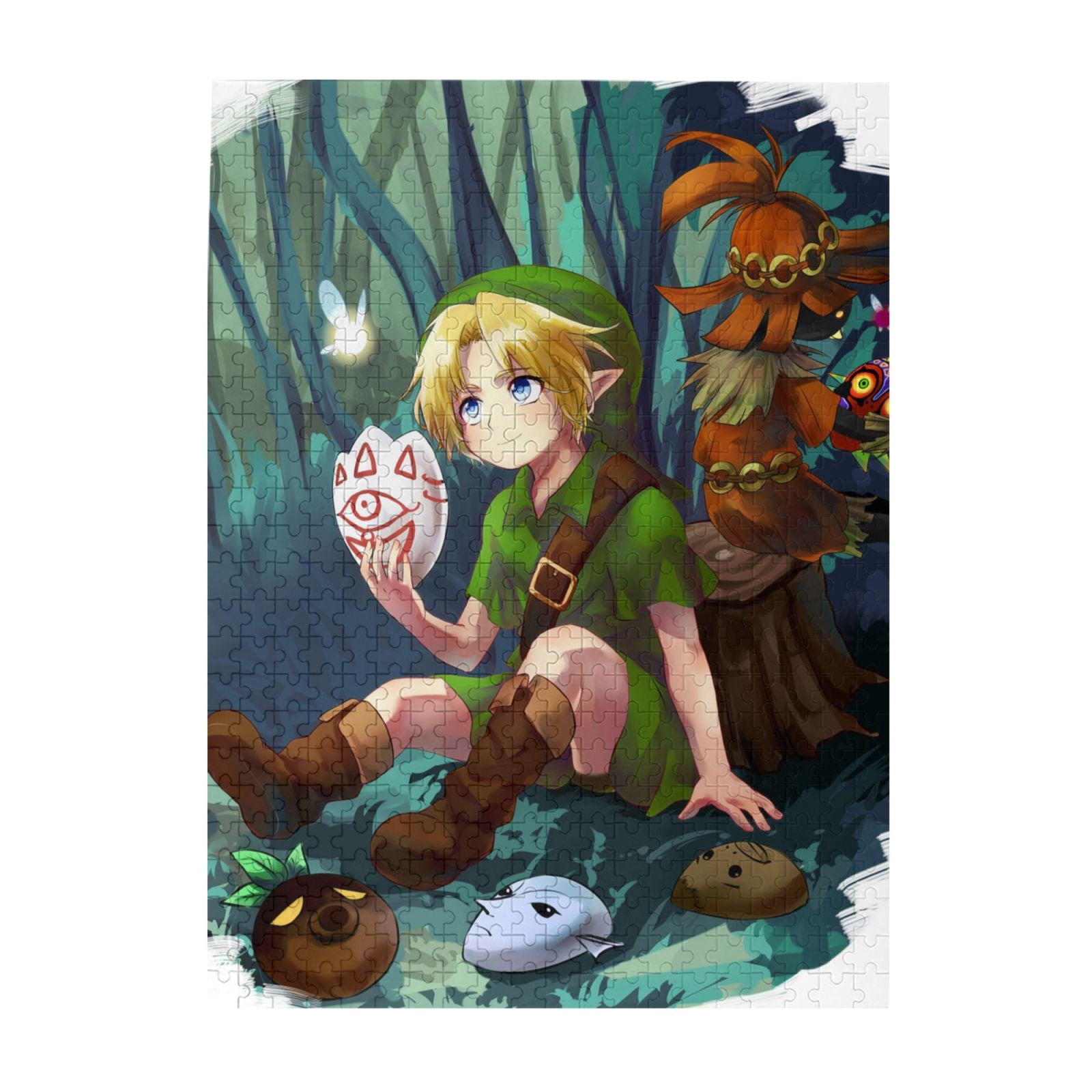 The Legend Of Zelda Picture Puzzle 500pcs Wooden Puzzle Artwork Jigsaw ...
