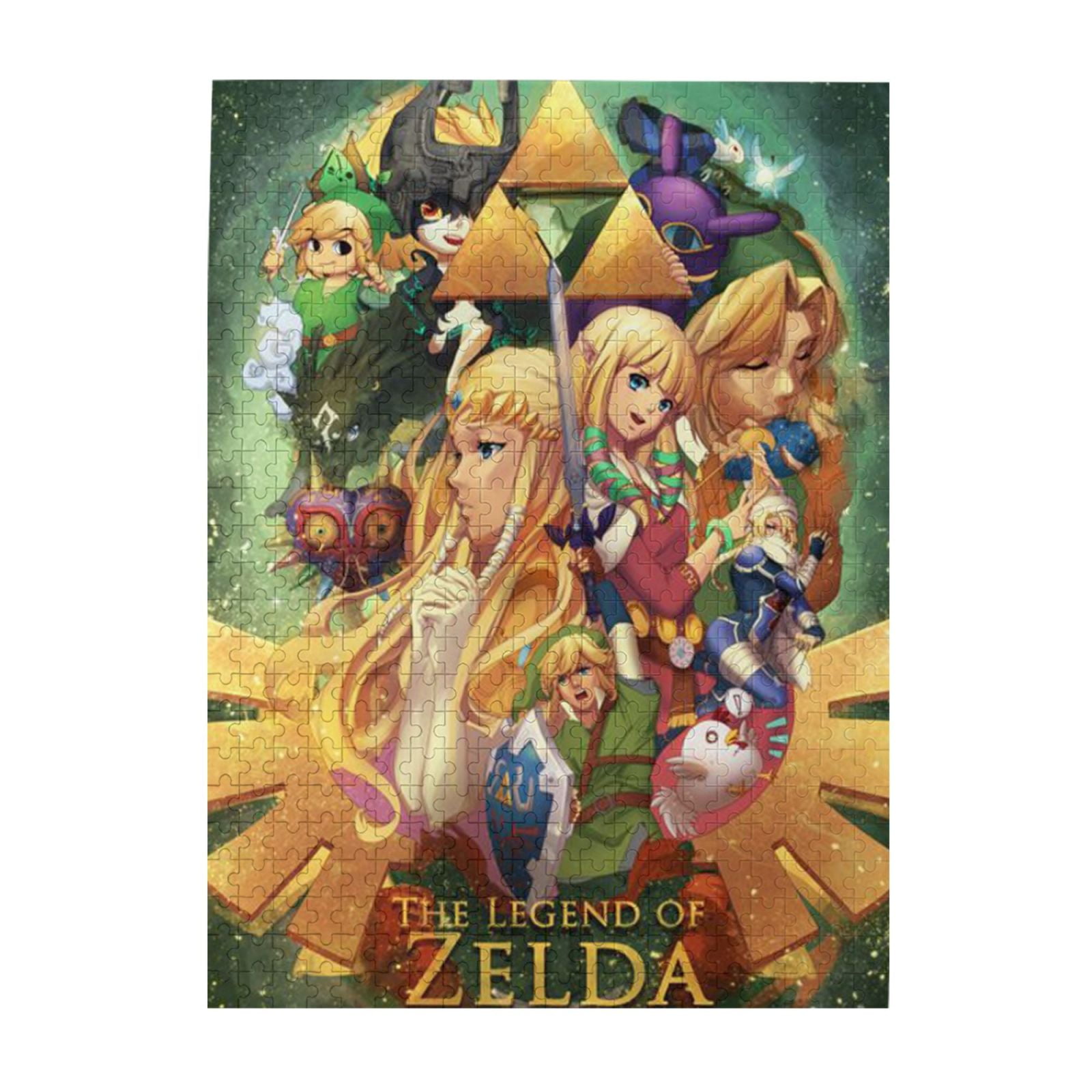 The Legend Of Zelda Picture Puzzle 500pcs Wooden Puzzle Artwork Jigsaw ...