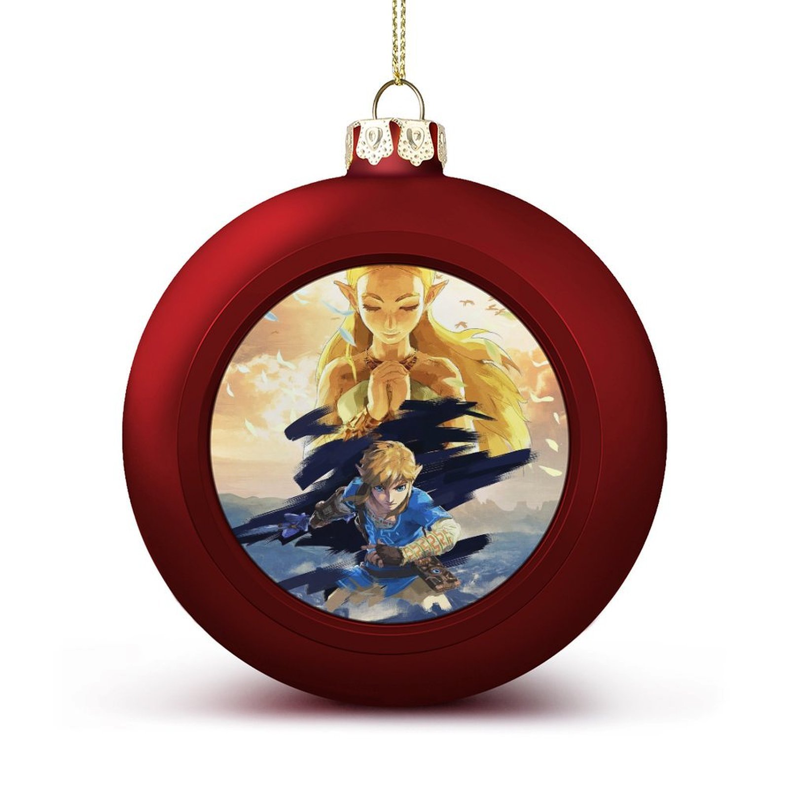 The Legend Of Zelda Poster Christmas Balls Decoration Xmas Gift ...