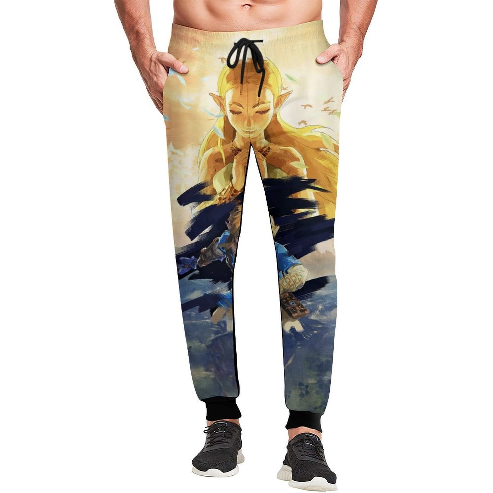 The Legend Of Zelda Poster Mens Sweatpants Joggers Pants 3D Printing ...