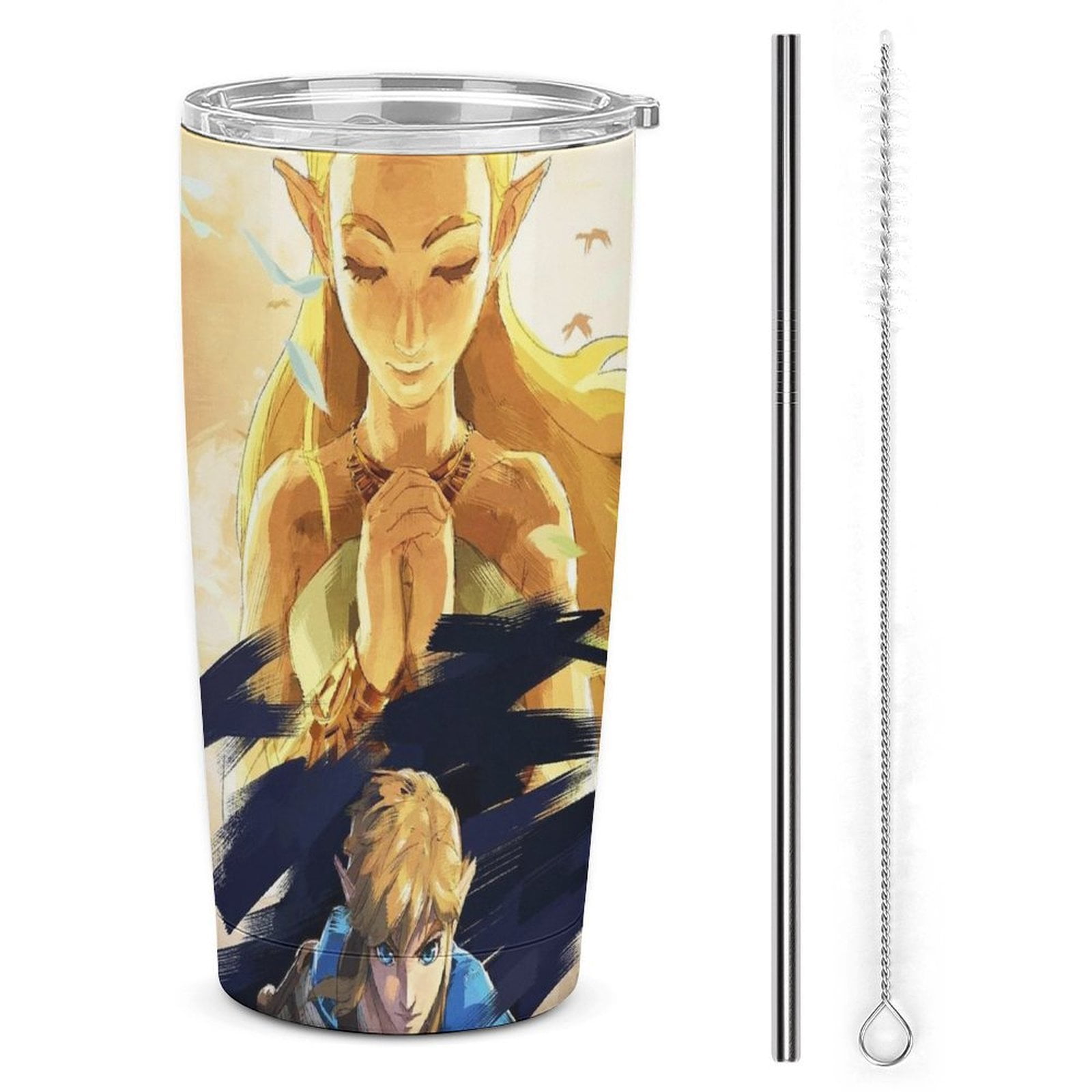 The Legend Of Zelda Poster Stainless Steel Car Cup Thermal Vacuum ...