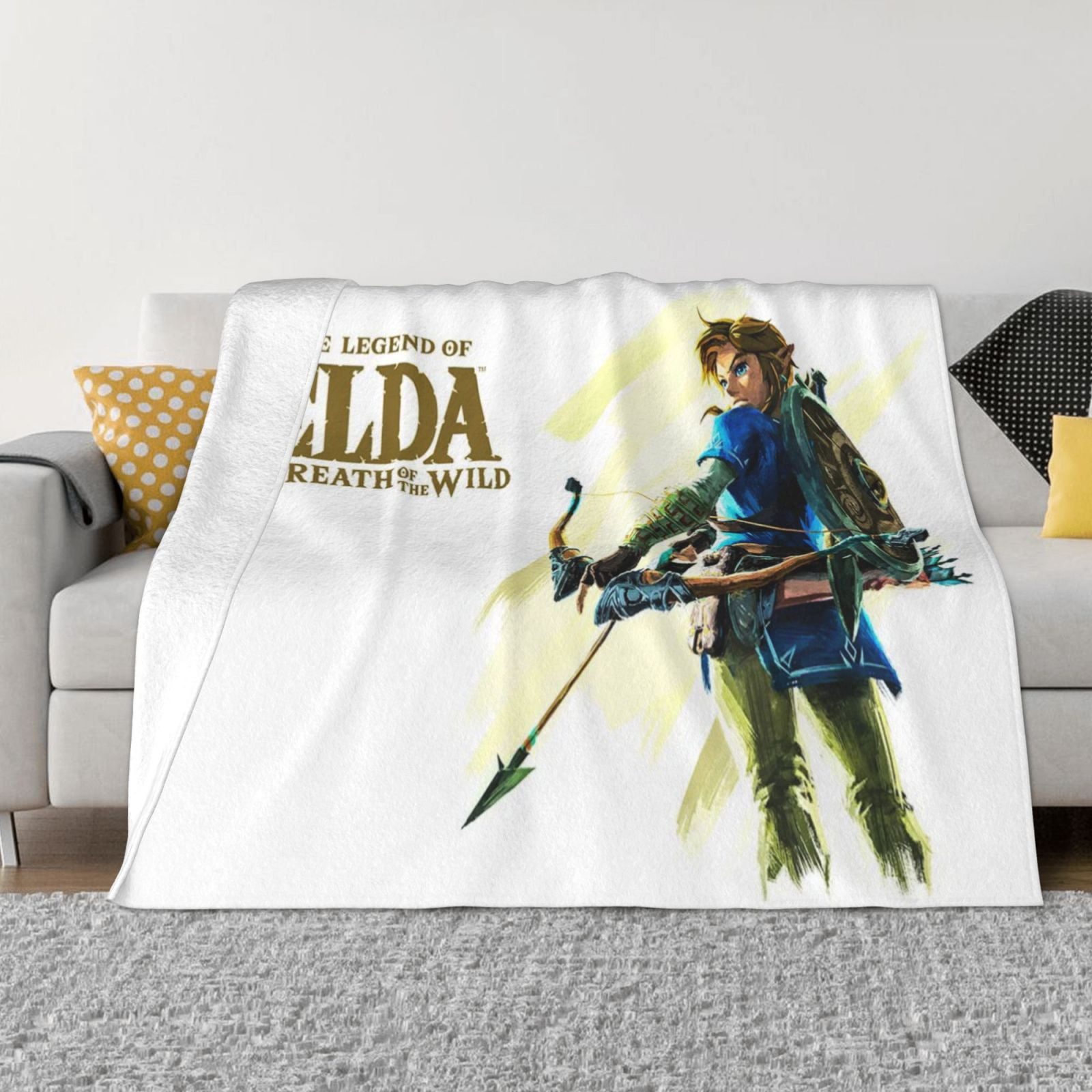 The Legend Of Zelda Throw Blanket Couch Bed Sofa Soft Lightweight Warm ...