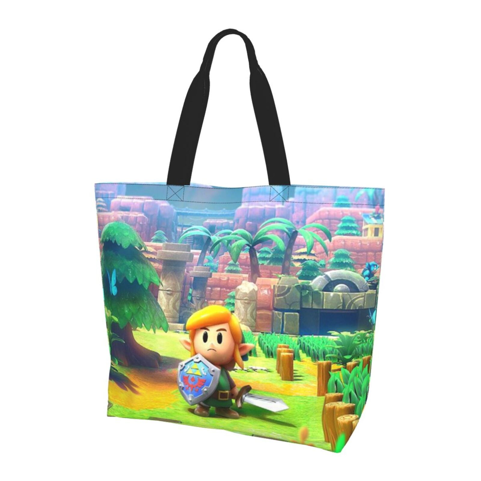 The Legend Of Zelda Women Tote Shoulder Shopping Bag Handbag Reusable ...