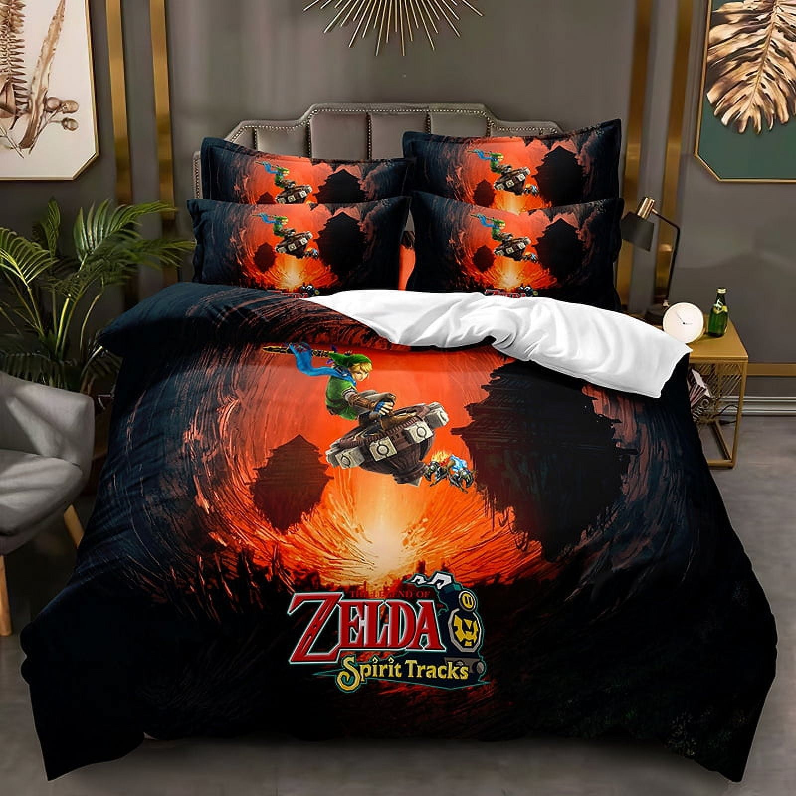 The Legend of Zelda Bedding Comforter Cover Set for Girls and boys ...