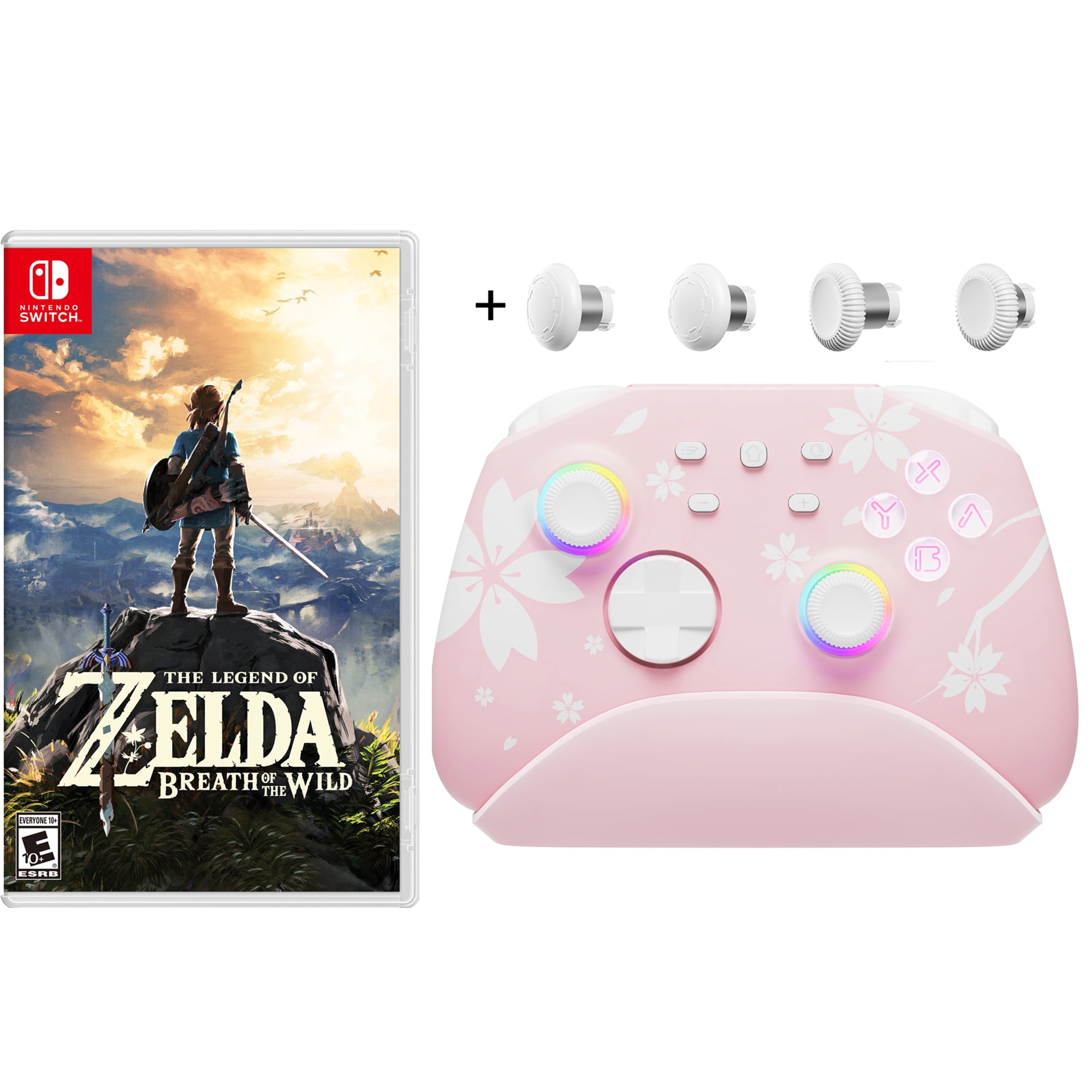 The Legend of Zelda: Breath of the Wild Game Disc and Upgraded Switch ...