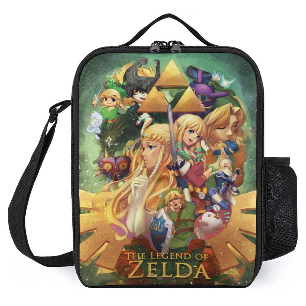 The Legend of Zelda Lunch Bag Insulated, Lunch Box Bag, Reusable Lunch ...