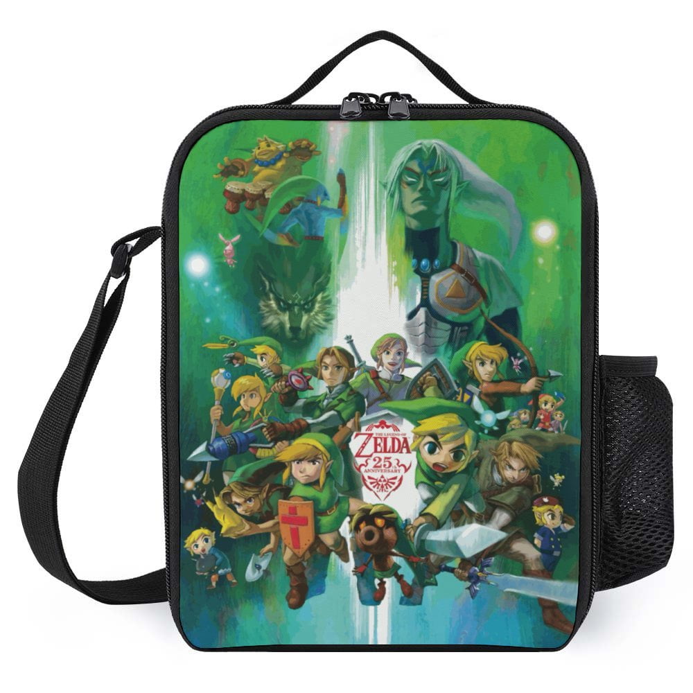 The Legend of Zelda Lunch Bag Insulated, Lunch Box Bag, Reusable Lunch ...