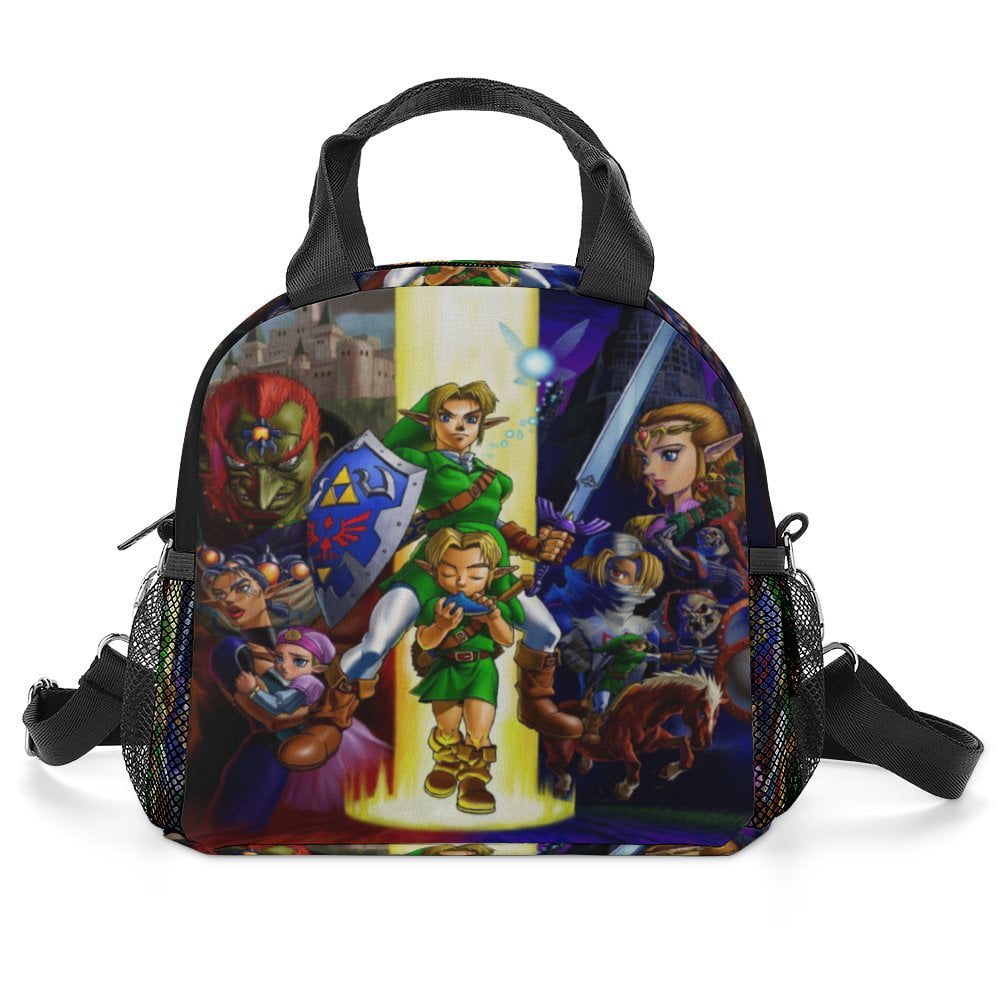 The Legend of Zelda Lunch Bag Insulated, Lunch Box Bag, Reusable Lunch ...