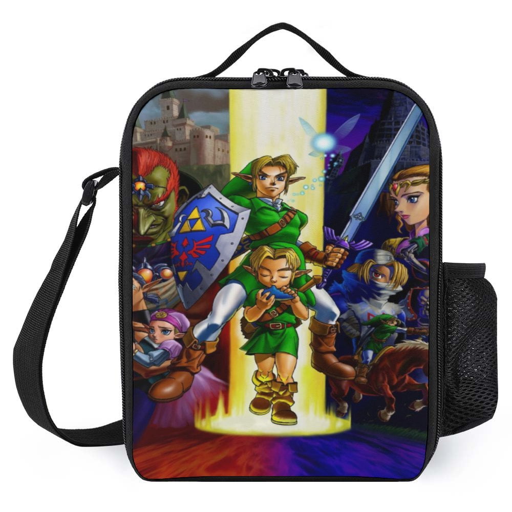 The Legend of Zelda Lunch Bag Insulated, Lunch Box Bag, Reusable Lunch ...