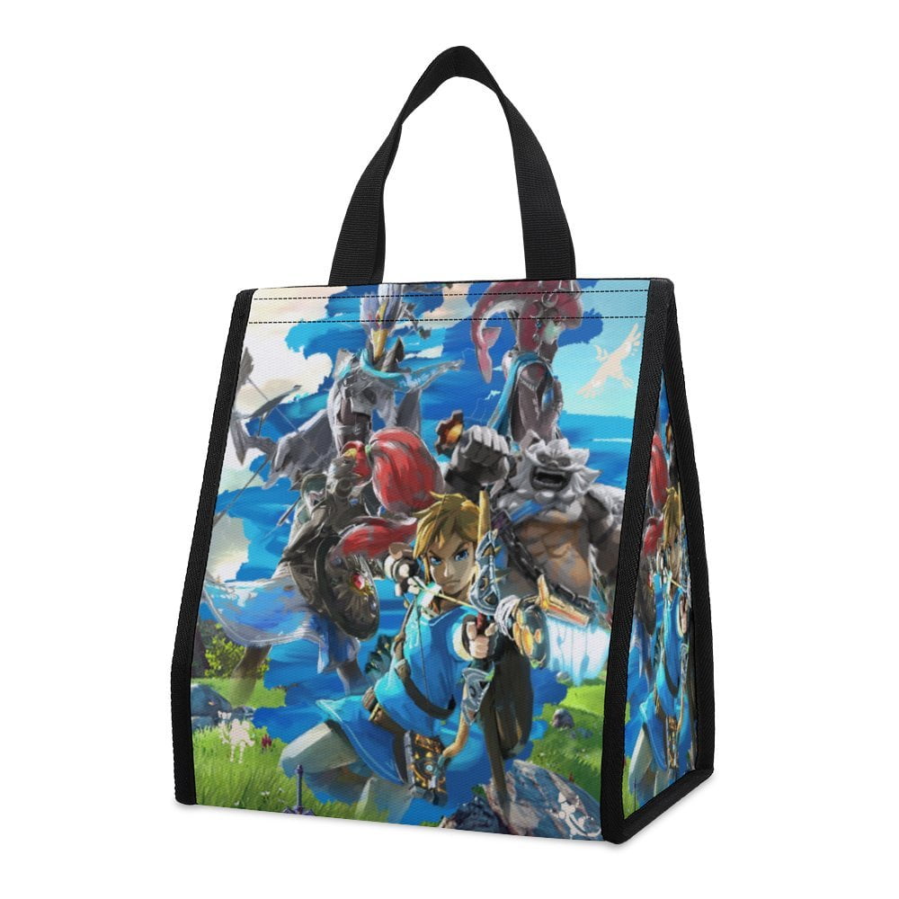 The Legend of Zelda Lunch Bag Insulated, Lunch Box Bag, Reusable Lunch ...