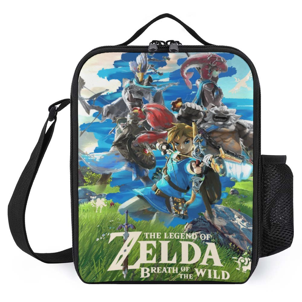 The Legend of Zelda Lunch Bag Insulated, Lunch Box Bag, Reusable Lunch ...