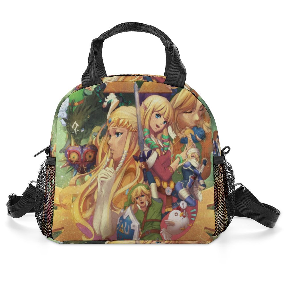 The Legend of Zelda Lunch Bag Insulated, Lunch Box Bag, Reusable Lunch ...