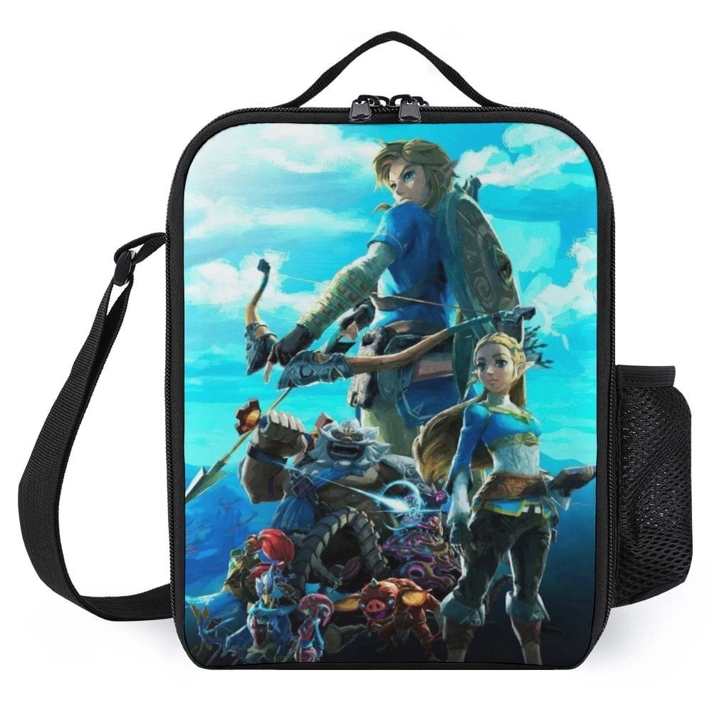 The Legend of Zelda Lunch Bag Insulated, Lunch Box Bag, Reusable Lunch ...