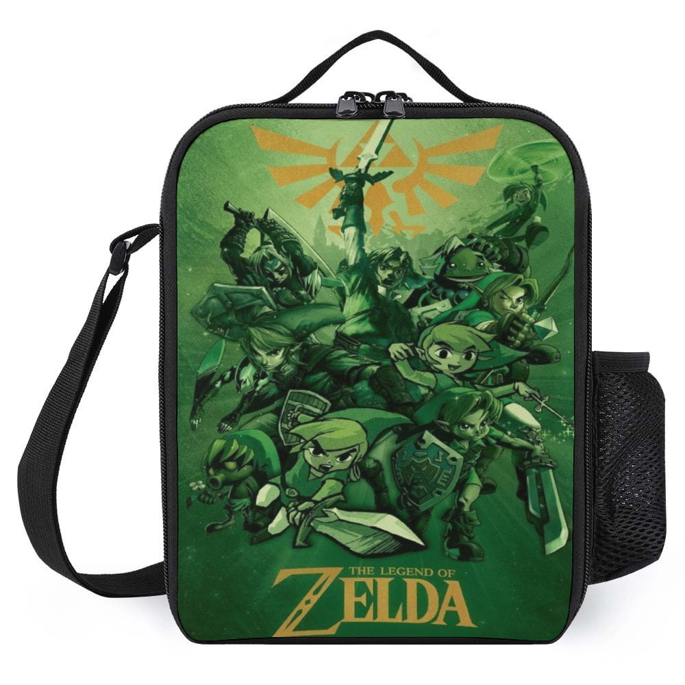 The Legend of Zelda Lunch Bag Insulated, Lunch Box Bag, Reusable Lunch ...