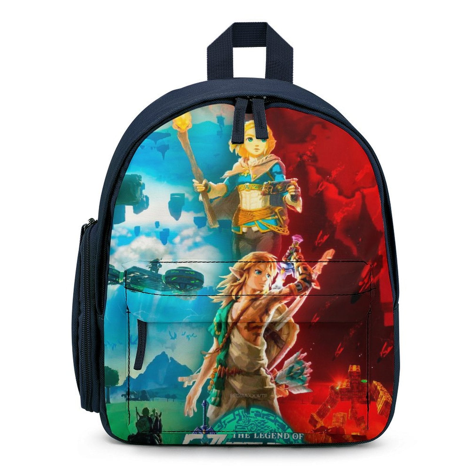 The Legend of Zelda Tears of The Kingdom Game Children's Backpack ...