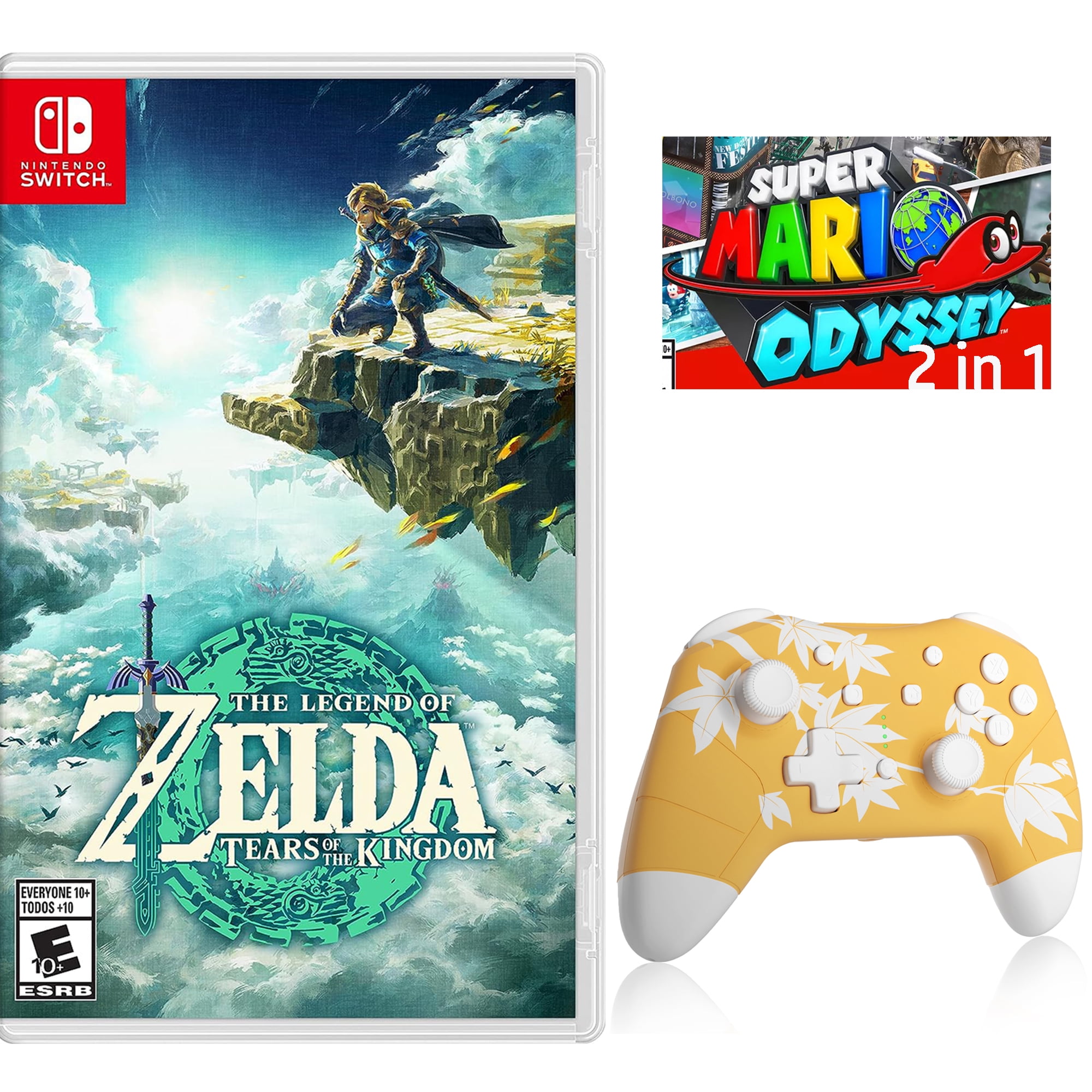 The Legend of Zelda: Tears of the Kingdom Game Disc and Upgraded ...