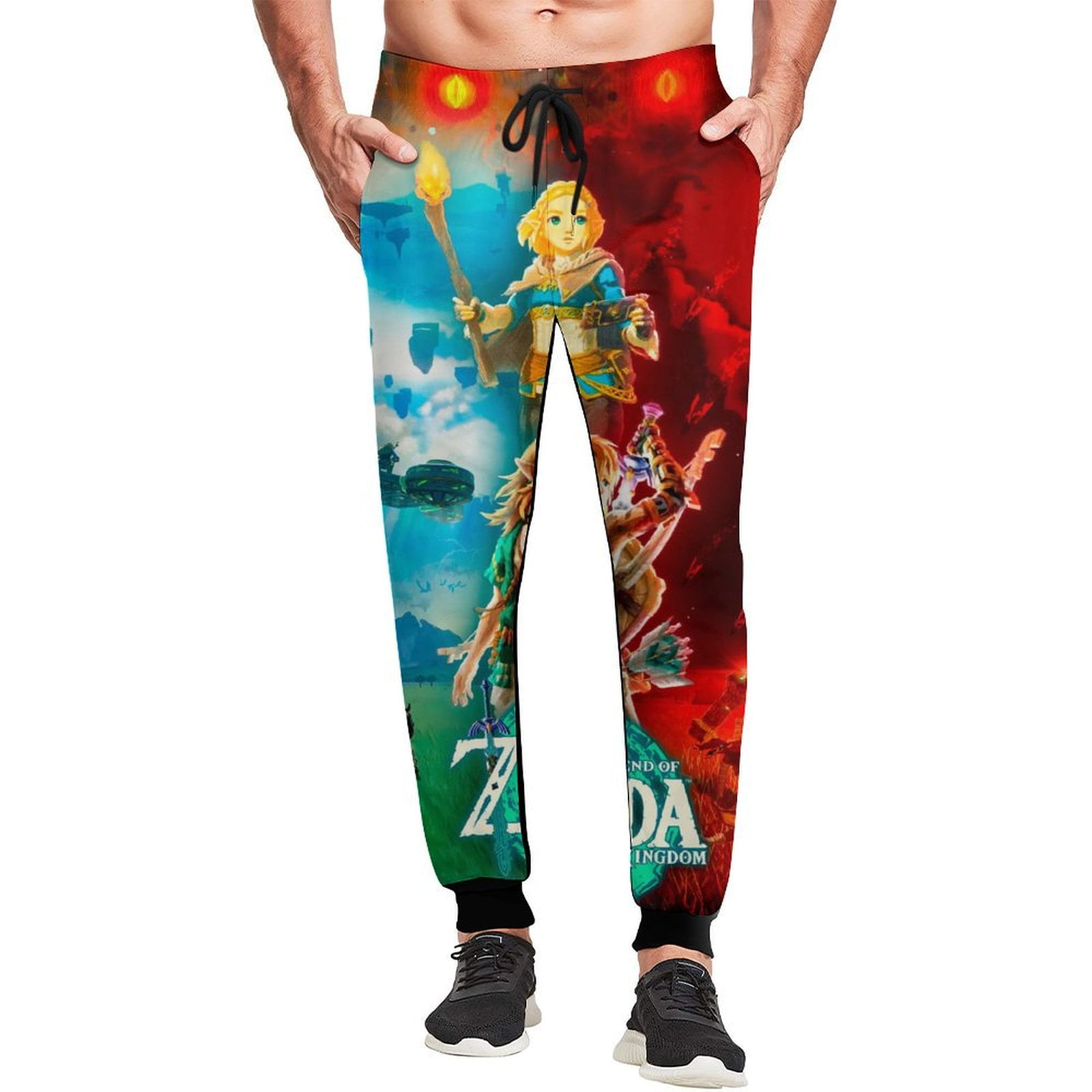 The Legend of Zelda Tears of The Kingdom Game Mens Sweatpants Joggers ...