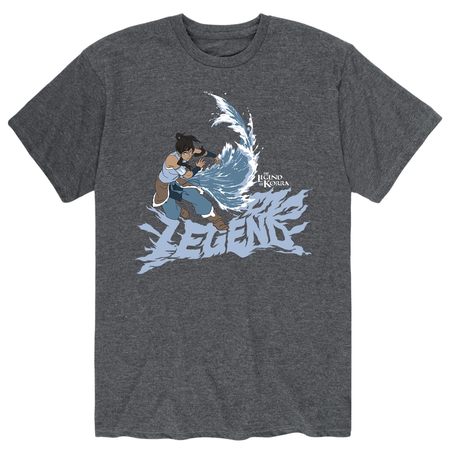 The Legend of Korra - Legend - Men's Short Sleeve Graphic T-Shirt ...